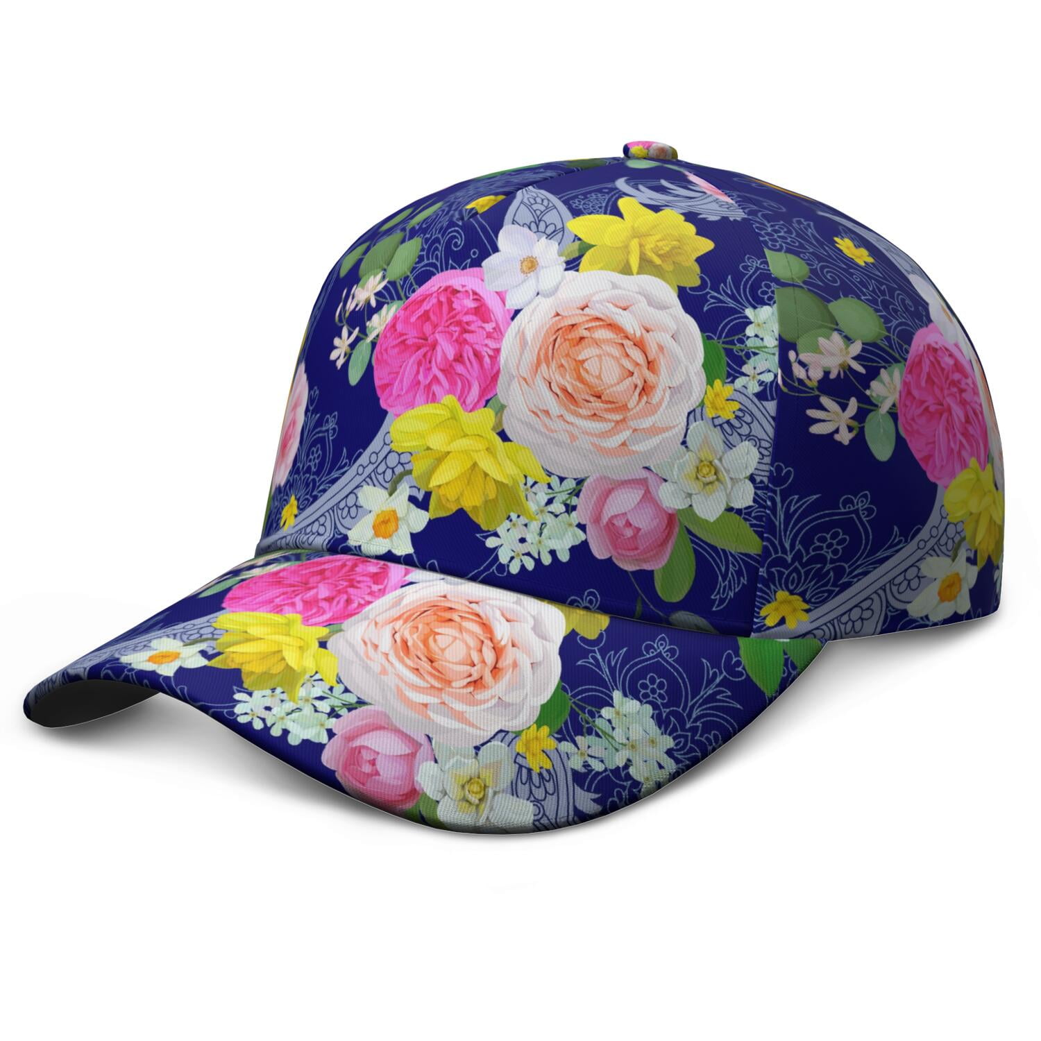 Chic Aesthetic Baseball Cap – Paisley Boho Vintage Retro Ethnic Dad Hat ...