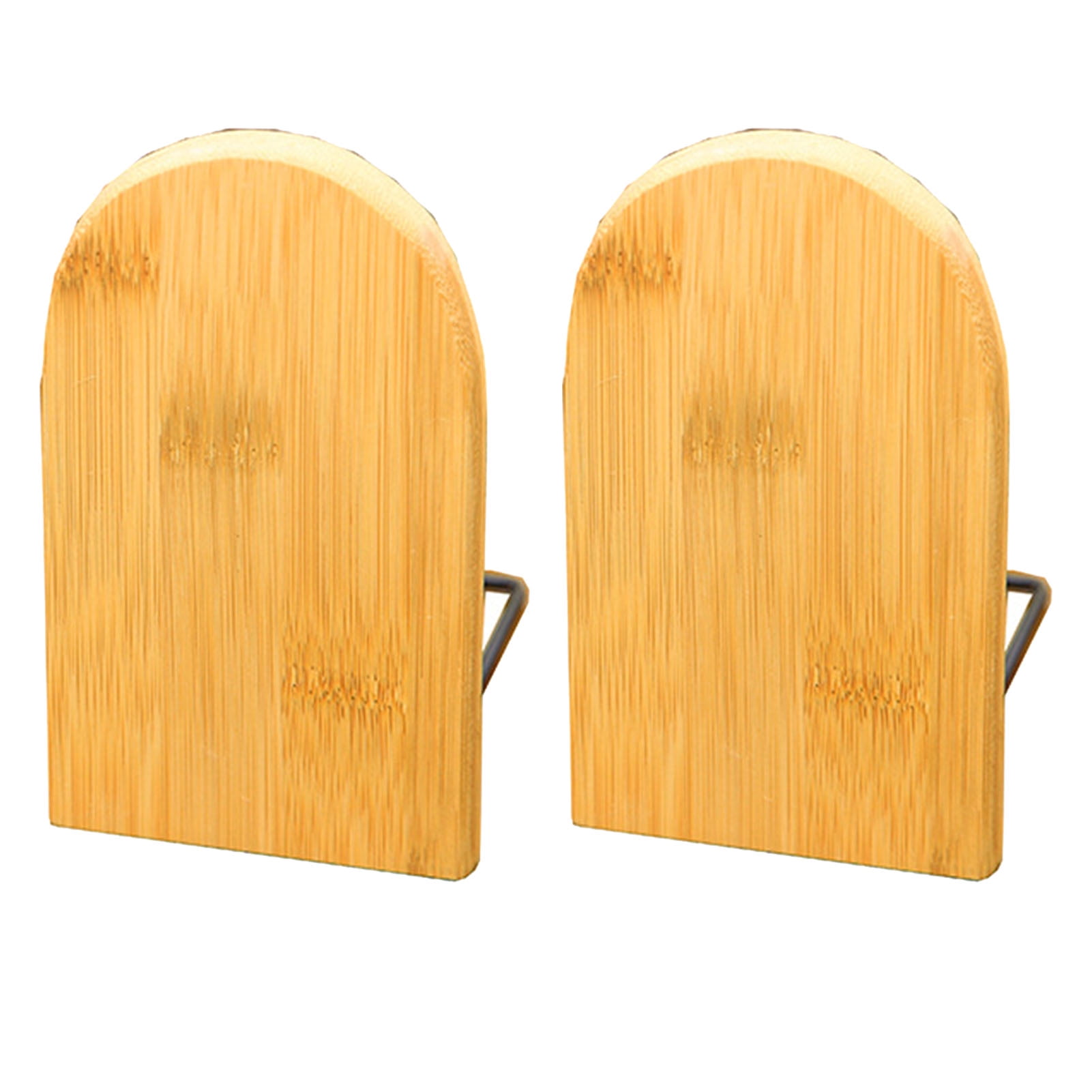 Chic Bamboo Book End, Solid Bamboo Decorative Bookends, Chinese Style ...