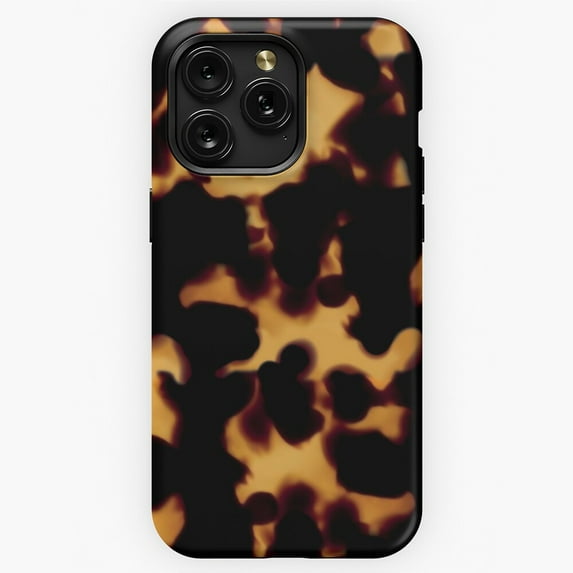 Chic Brown Tortoiseshell Aesthetic Pattern iPhone Case 17 through 11 ...