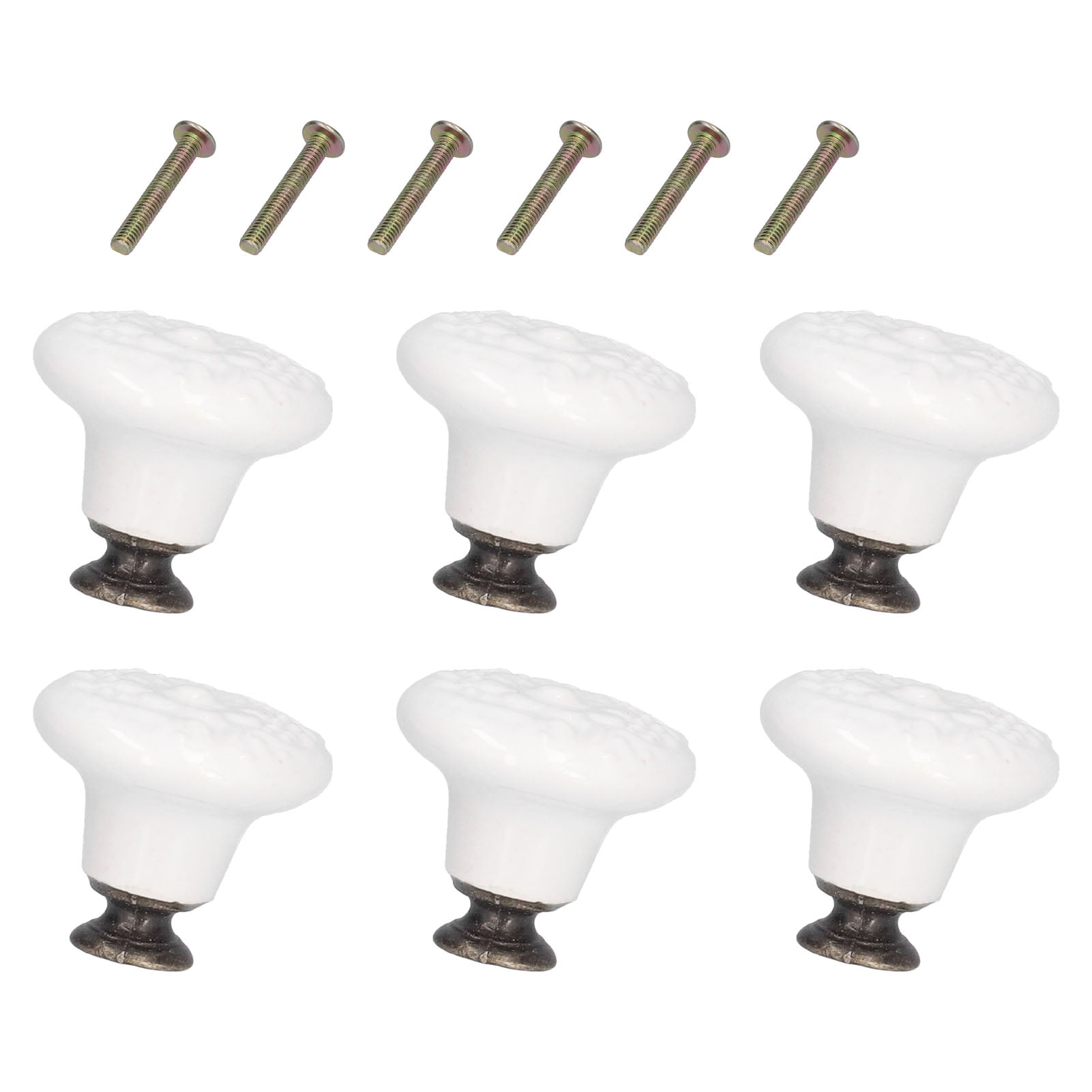 Chic Ceramic Knobs, Round Pull Handles For Cabinets, Drawers Wardrobes ...