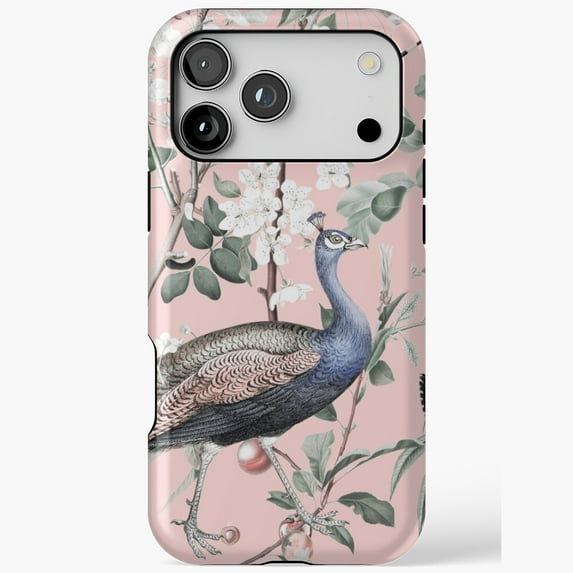 Chic Chinoiserie Floral Print Pattern Art Phone Case Compatible iPhone ...
