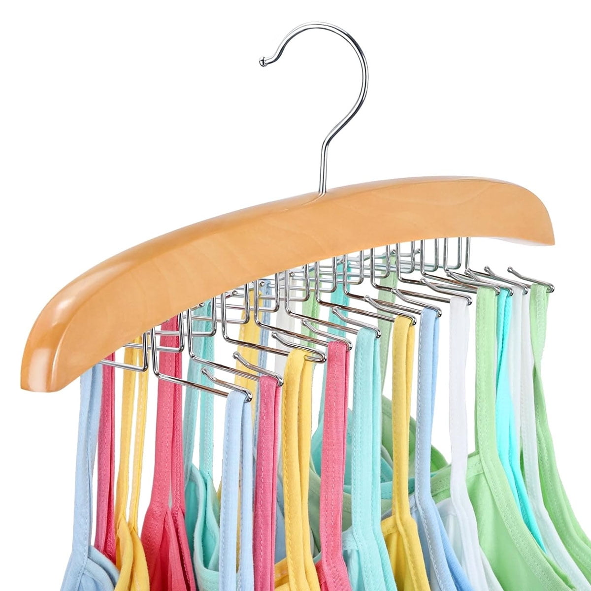 Chic Design Wooden Tie Rack, Organize Space with Premium Wood ...