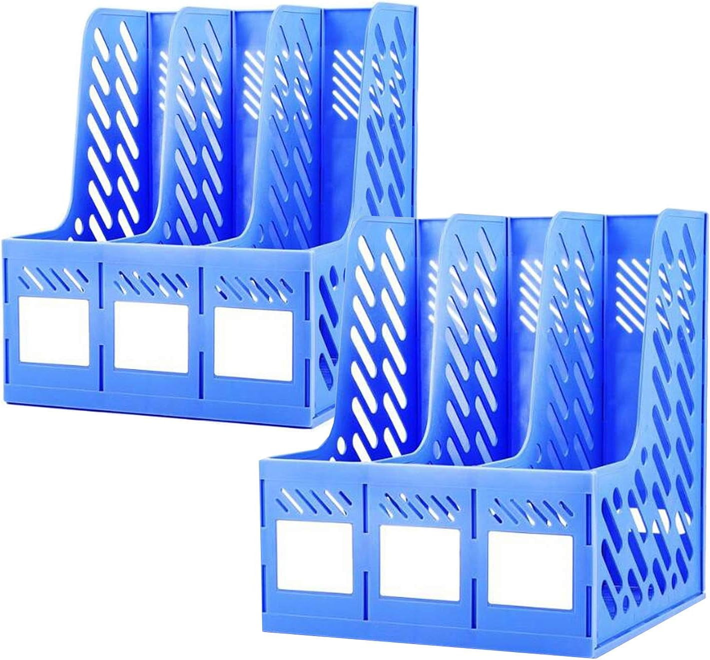 Chic Desktop Organizer, Magazine File Holder with Detachable Slides for ...