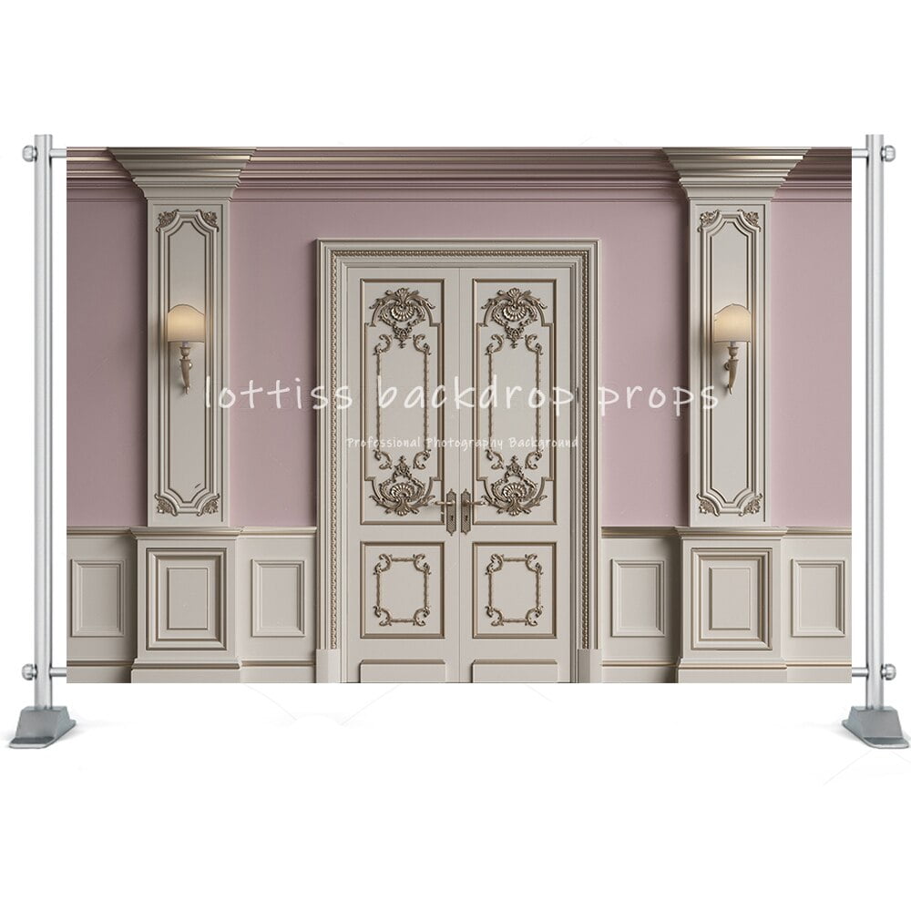 Chic European Wall Backdrop Wedding Vintage Interiors Decor Baby Adult ...