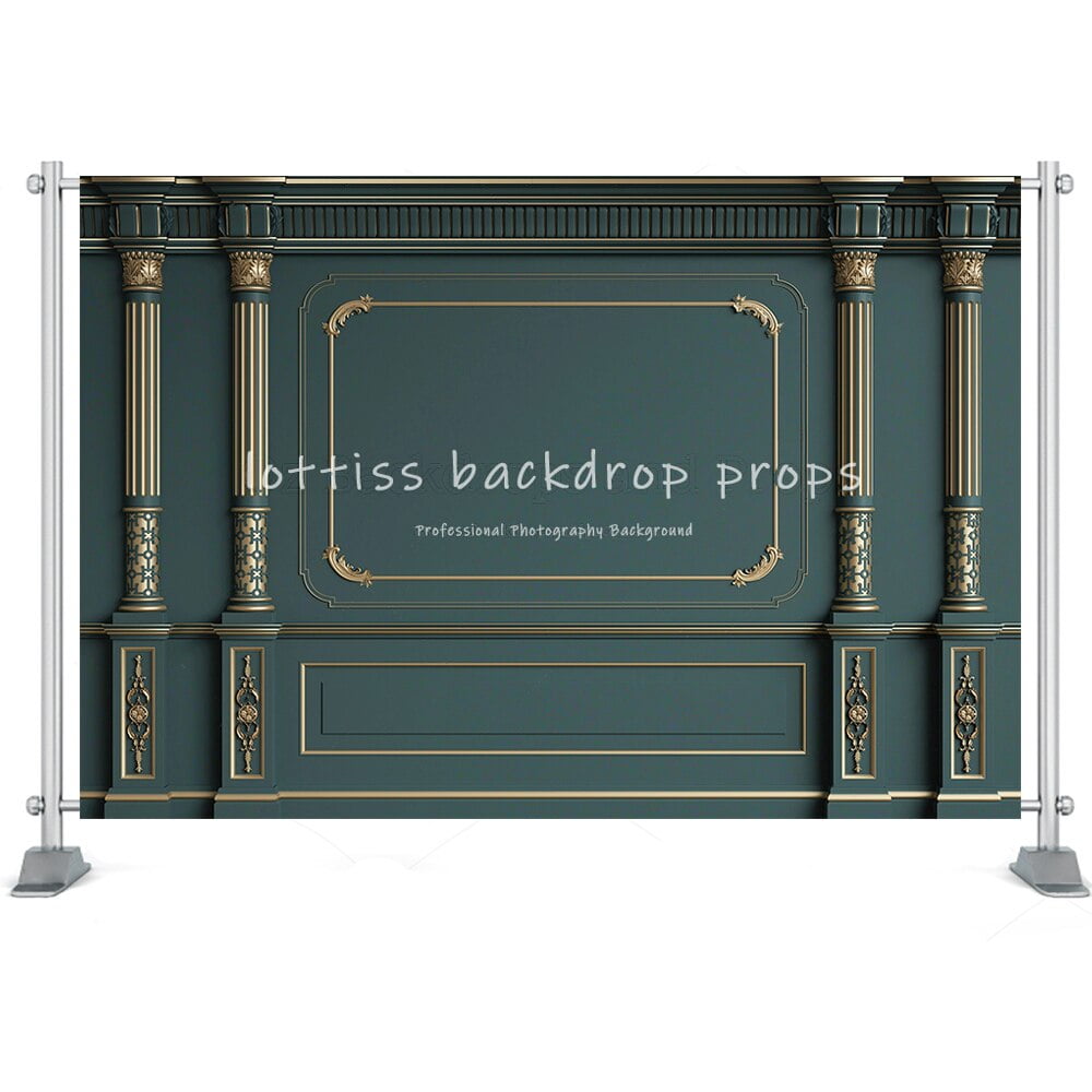 Chic European Wall Backdrop Wedding Vintage Interiors Decor Baby Adult ...