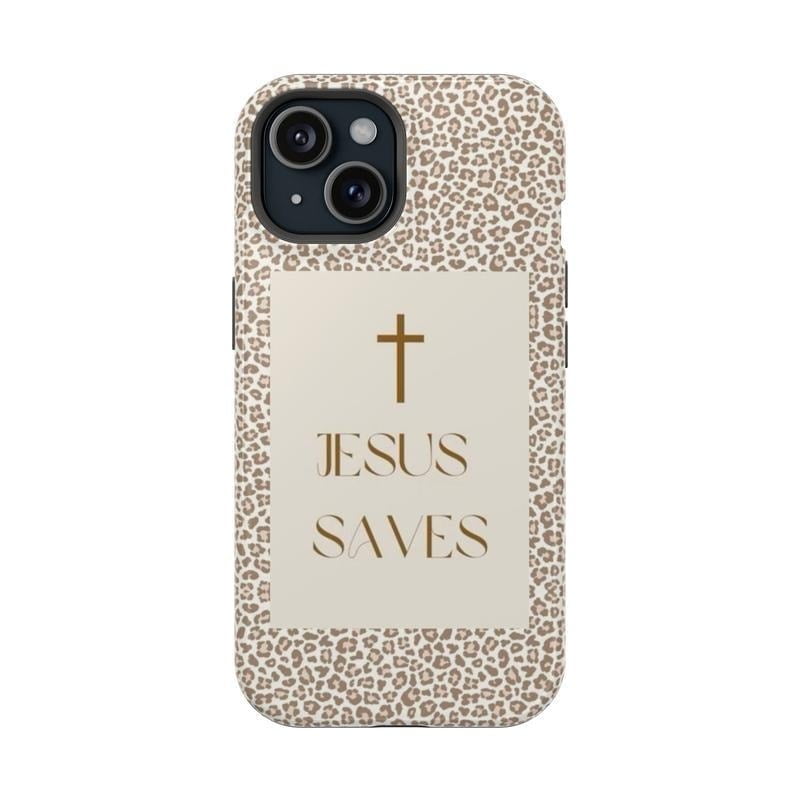 Chic Faith Neutral Glam Jesus Saves Leopard Luxe Protective H1535 ...