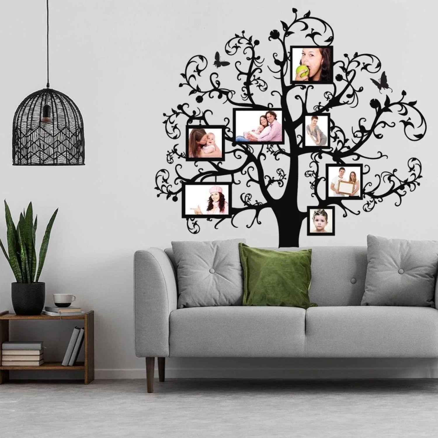 Chic Family Tree Wall Sticker Decal for Interior Decoration - Walmart.com