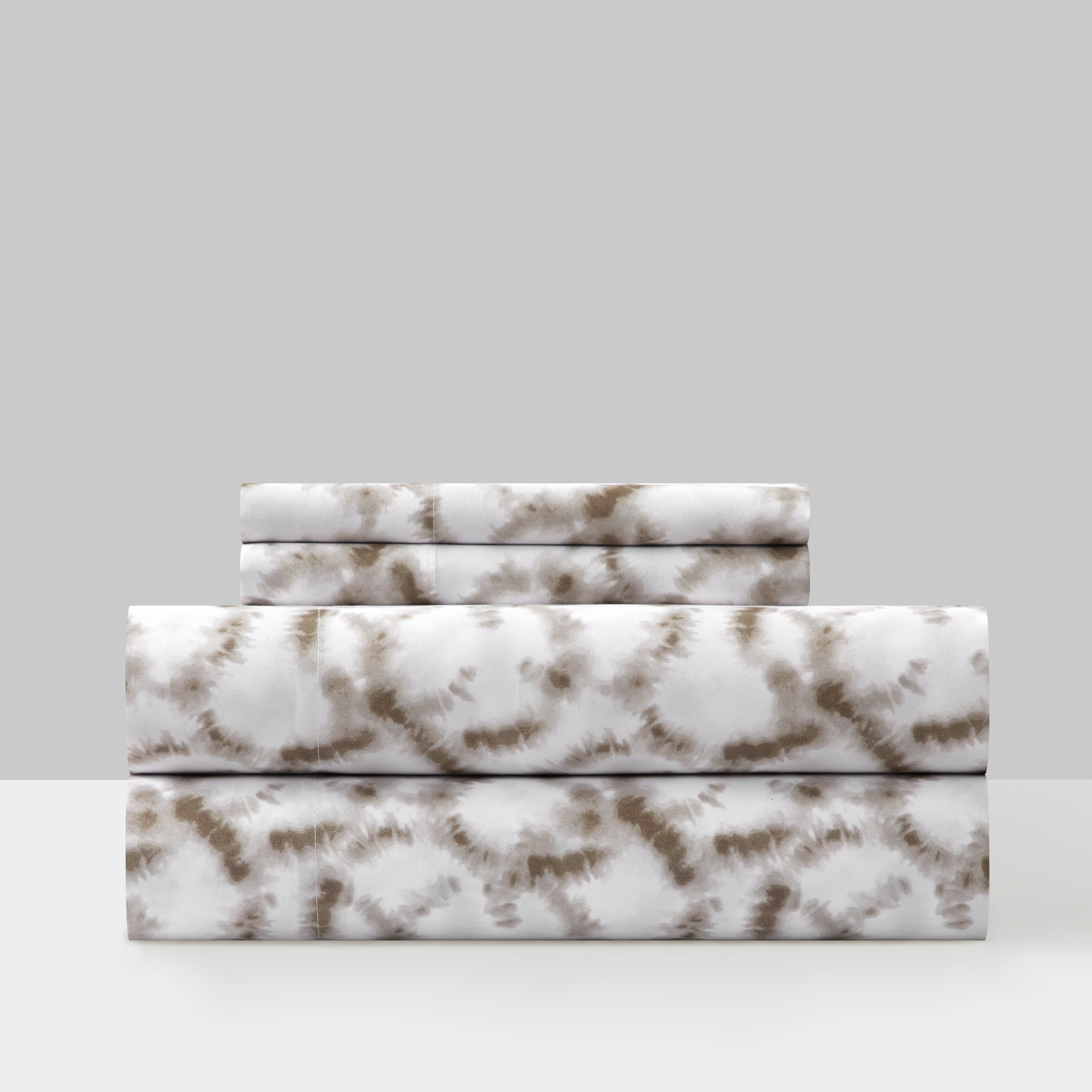 Chic Home Amyrah 3-Piece Watercolor Overlapping Rings Pattern Sheet Set ...