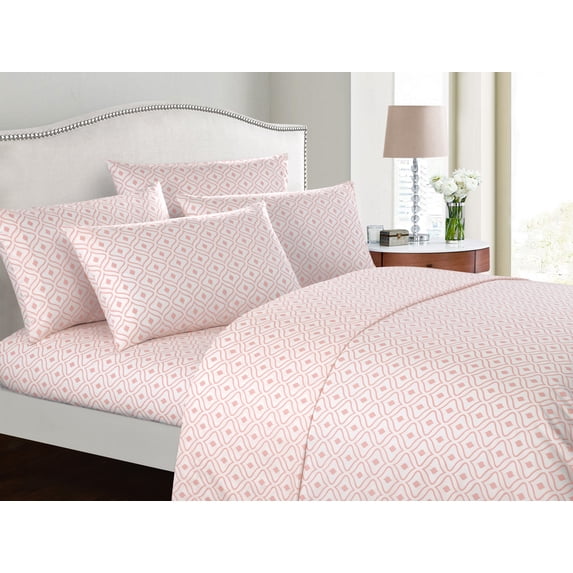 Chic Home Fawn 4 Piece Super Soft Sheet Set Diamond Pattern - Walmart.com