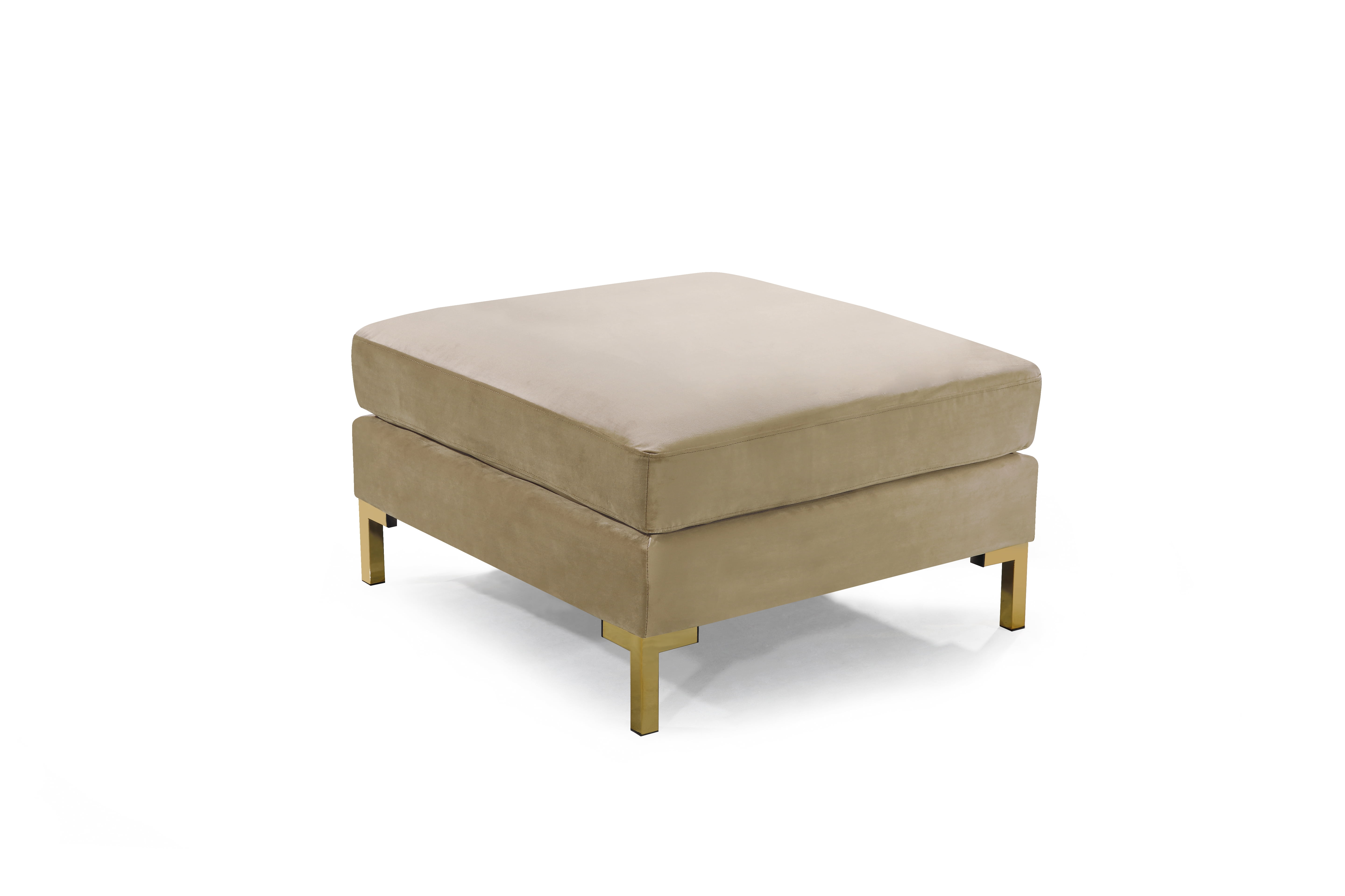 Chic Home Guison Modular Chaise Ottoman Square Cushion - Walmart.com