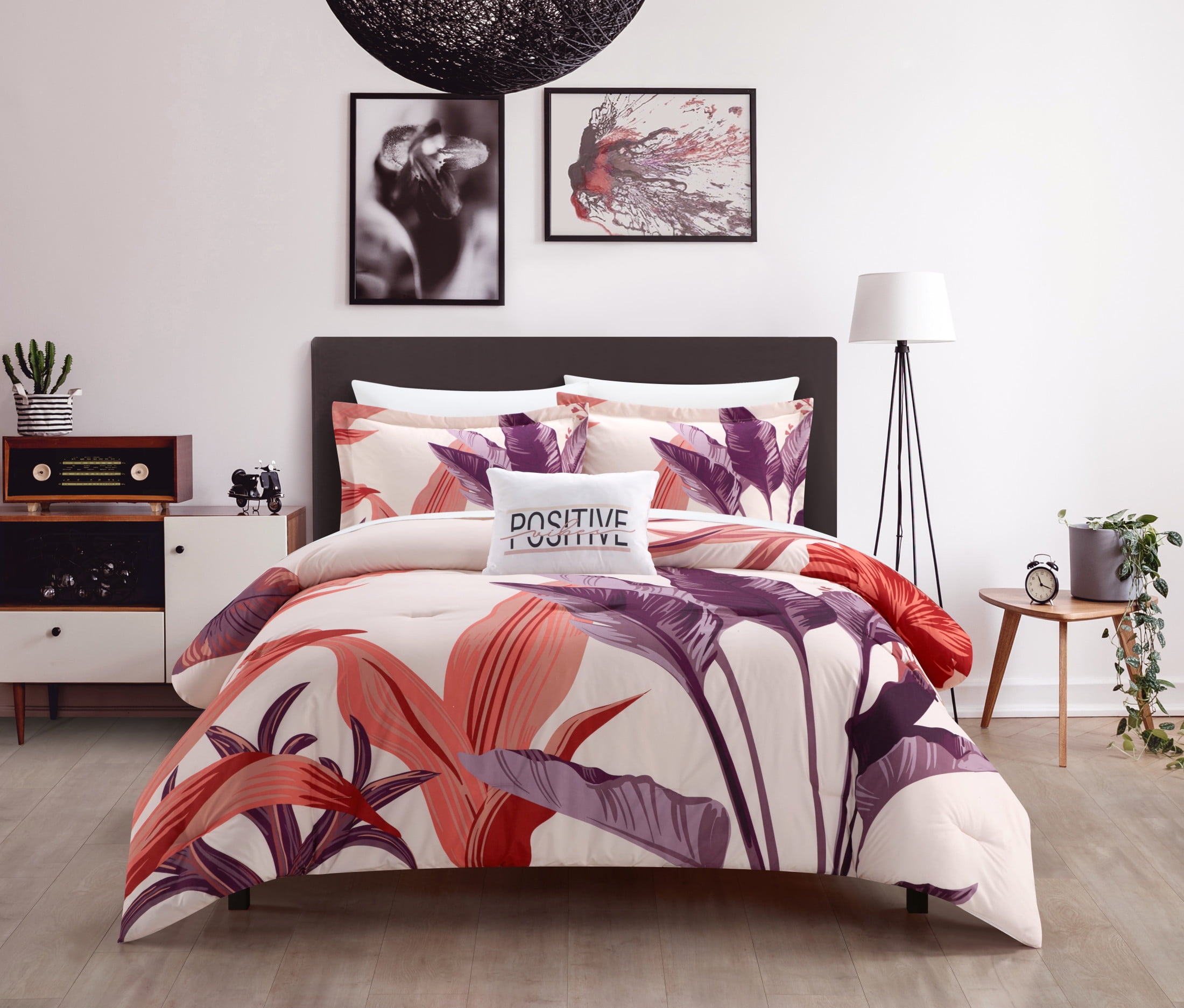Chic Home Haines 4-Pc Comforter Set, Queen - Walmart.com