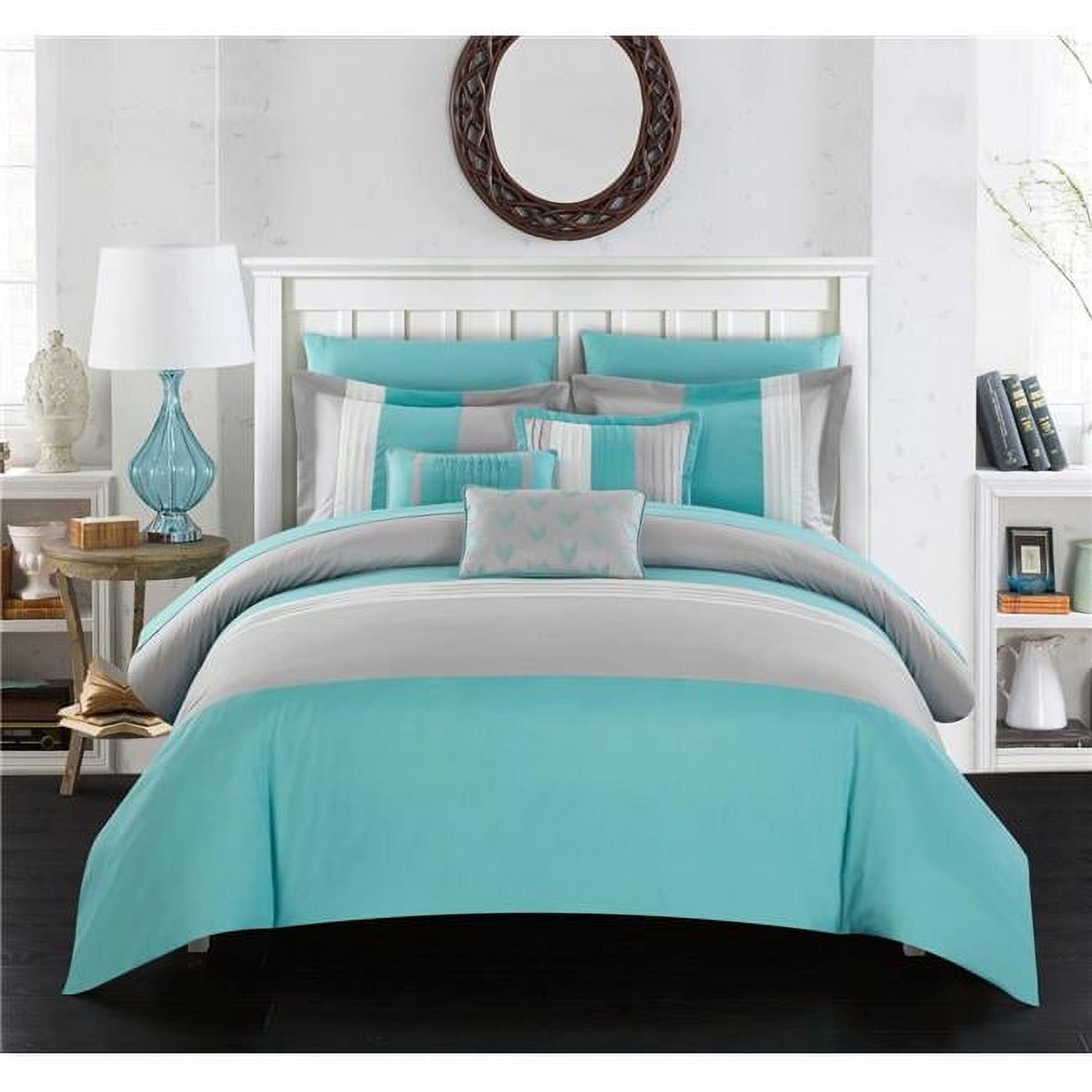 Turquoise Comforter Set King