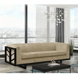 Chic Home Mabel Sofa Linen-Textured Upholstery - Walmart.com