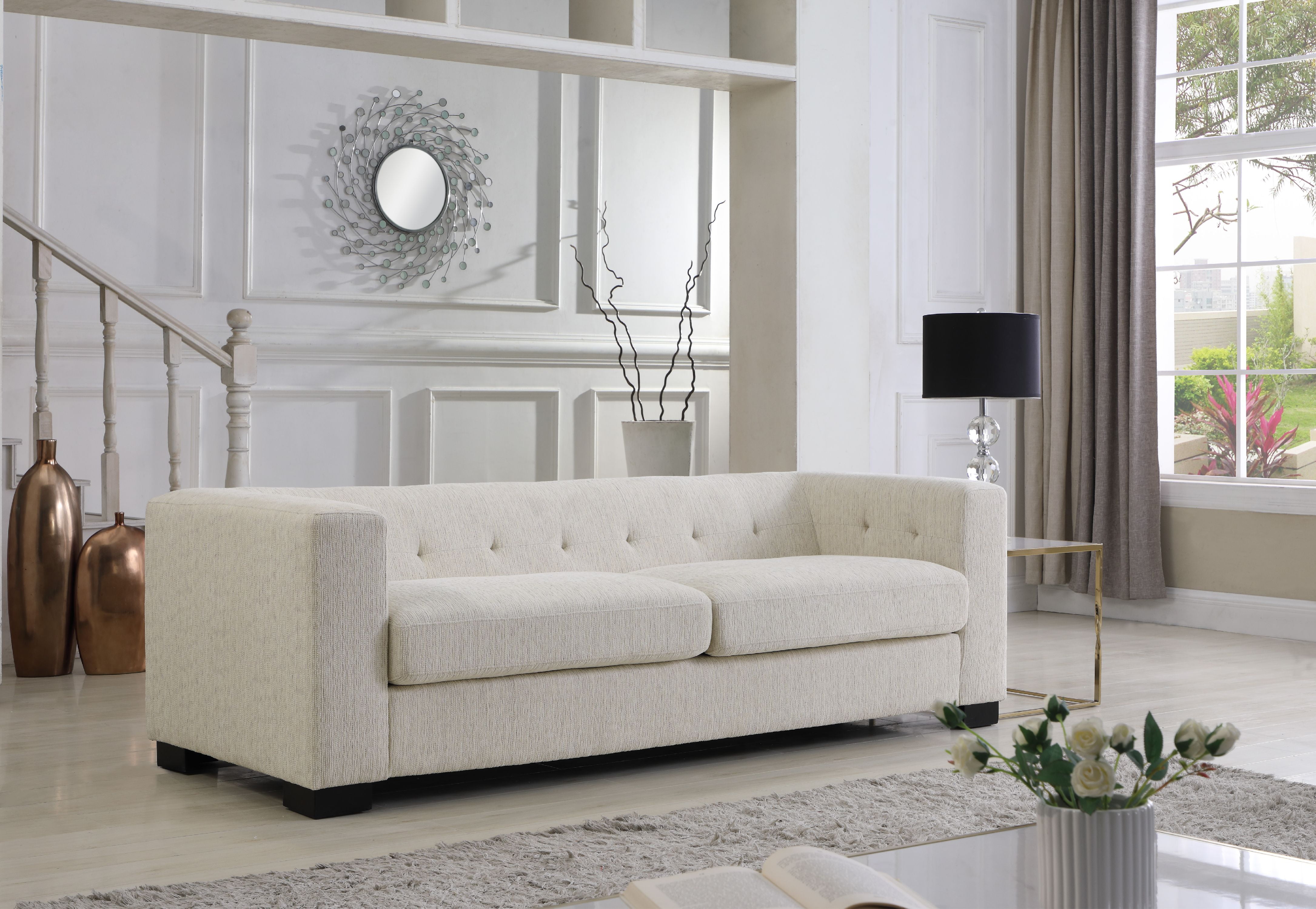 Chic Home Seto Sofa Plush Chenille Upholstered - Walmart.com