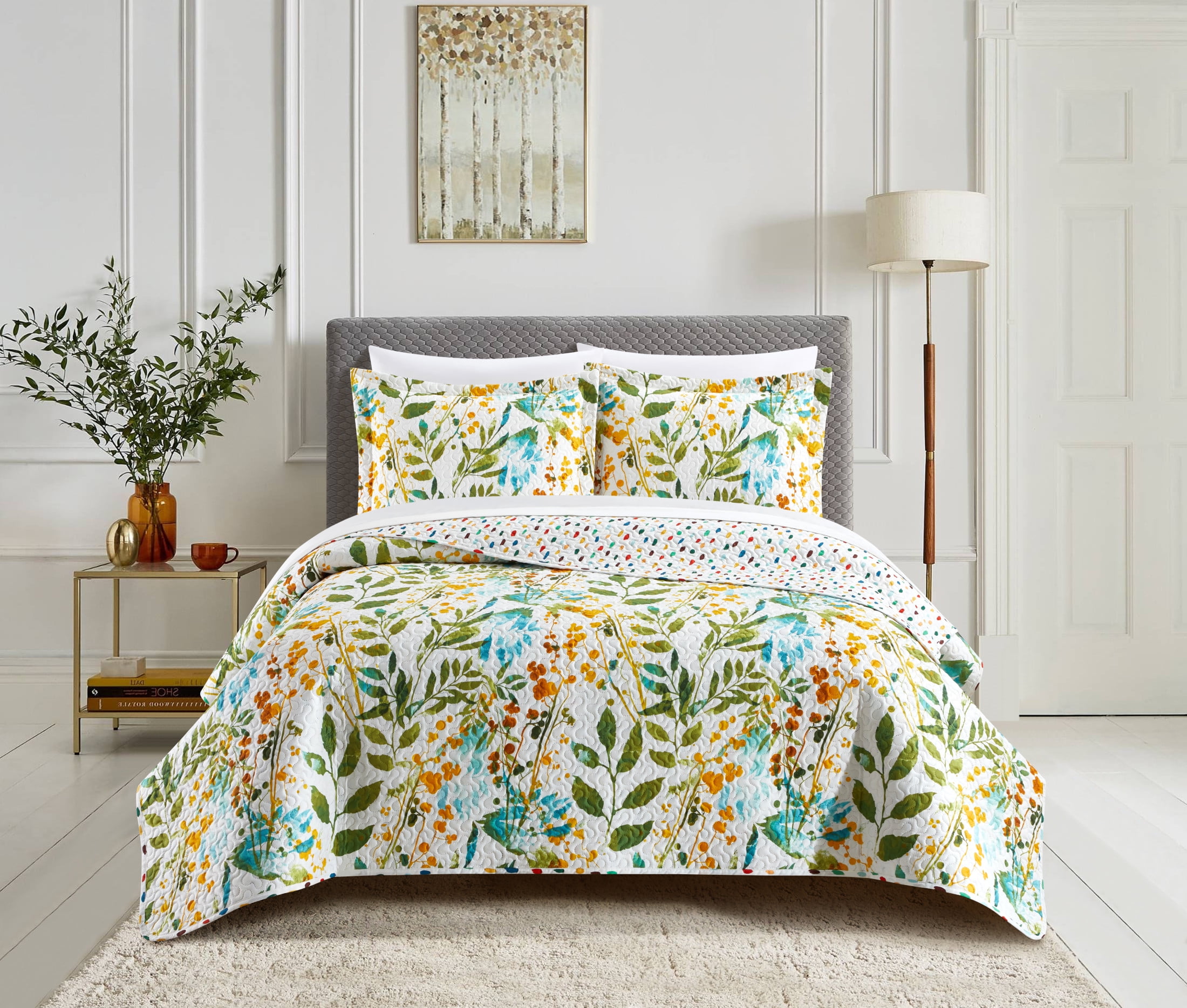 Chic Home Sharda 5-Piece Quilt Set, Twin - Walmart.com