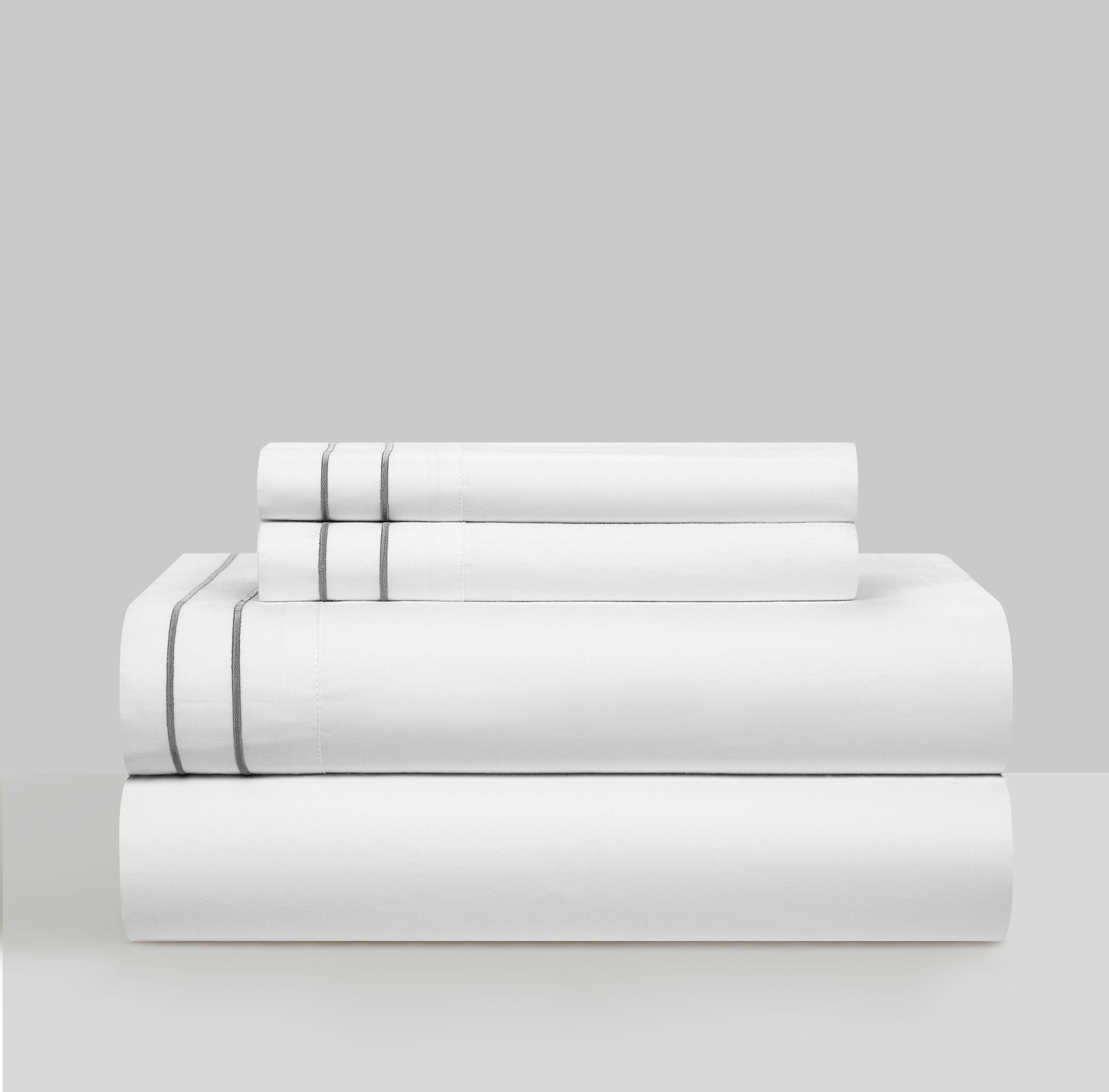 Chic Home Valkyrie Grey King 4-Piece Sheet Set - Walmart.com
