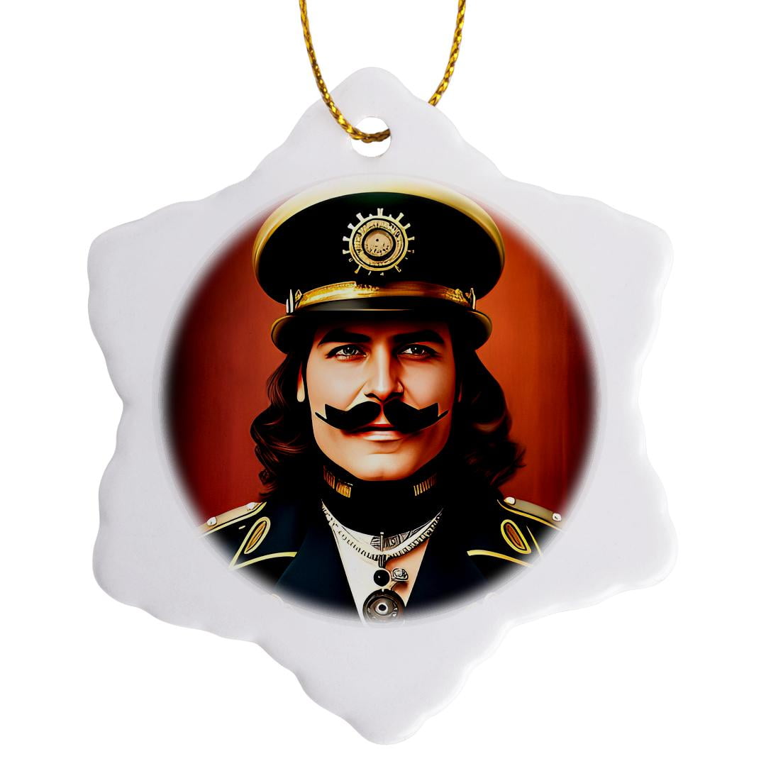 3drose, Chic Naval Captain of Fantastic Era in Uniform. Experienced ...