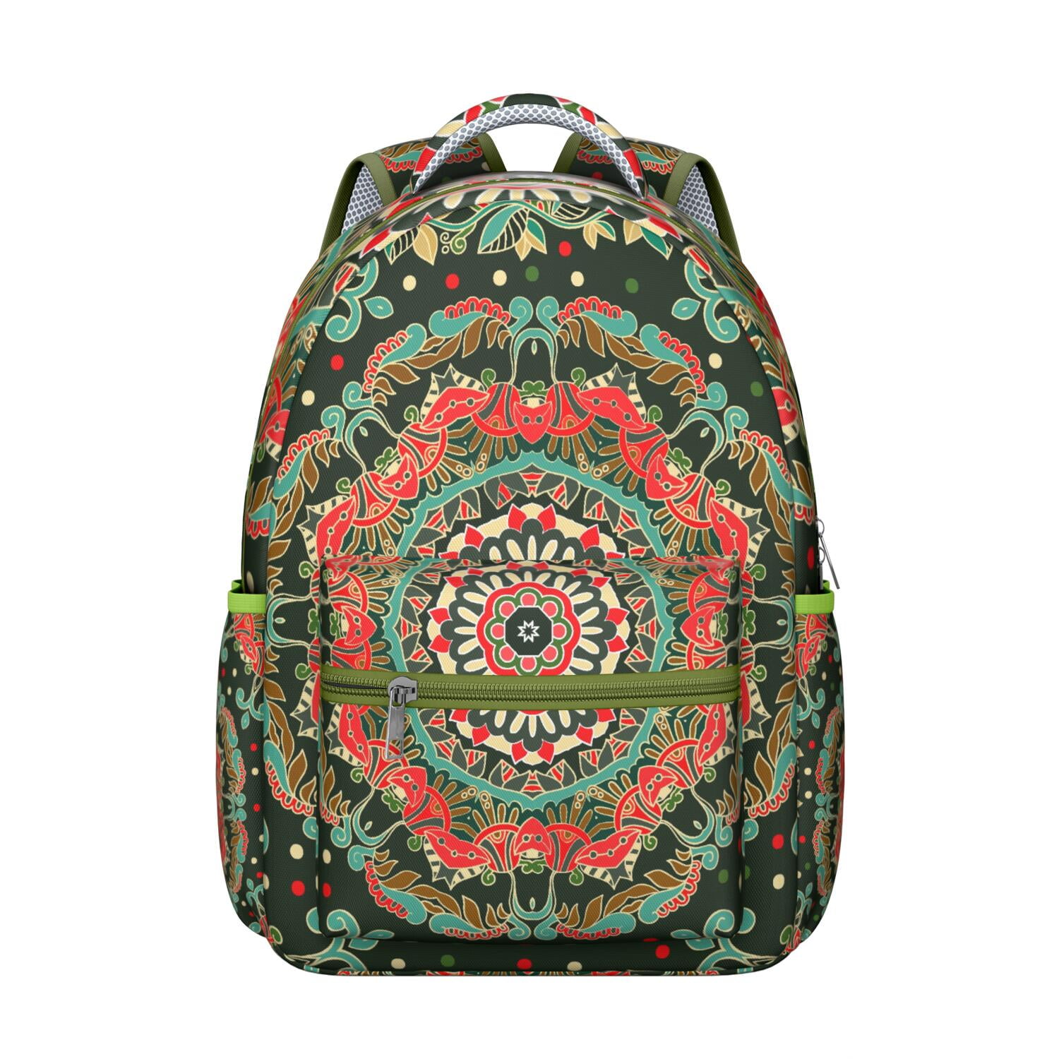 Chic Paisley Pattern Waterproof Backpack - Ergonomic Support for ...