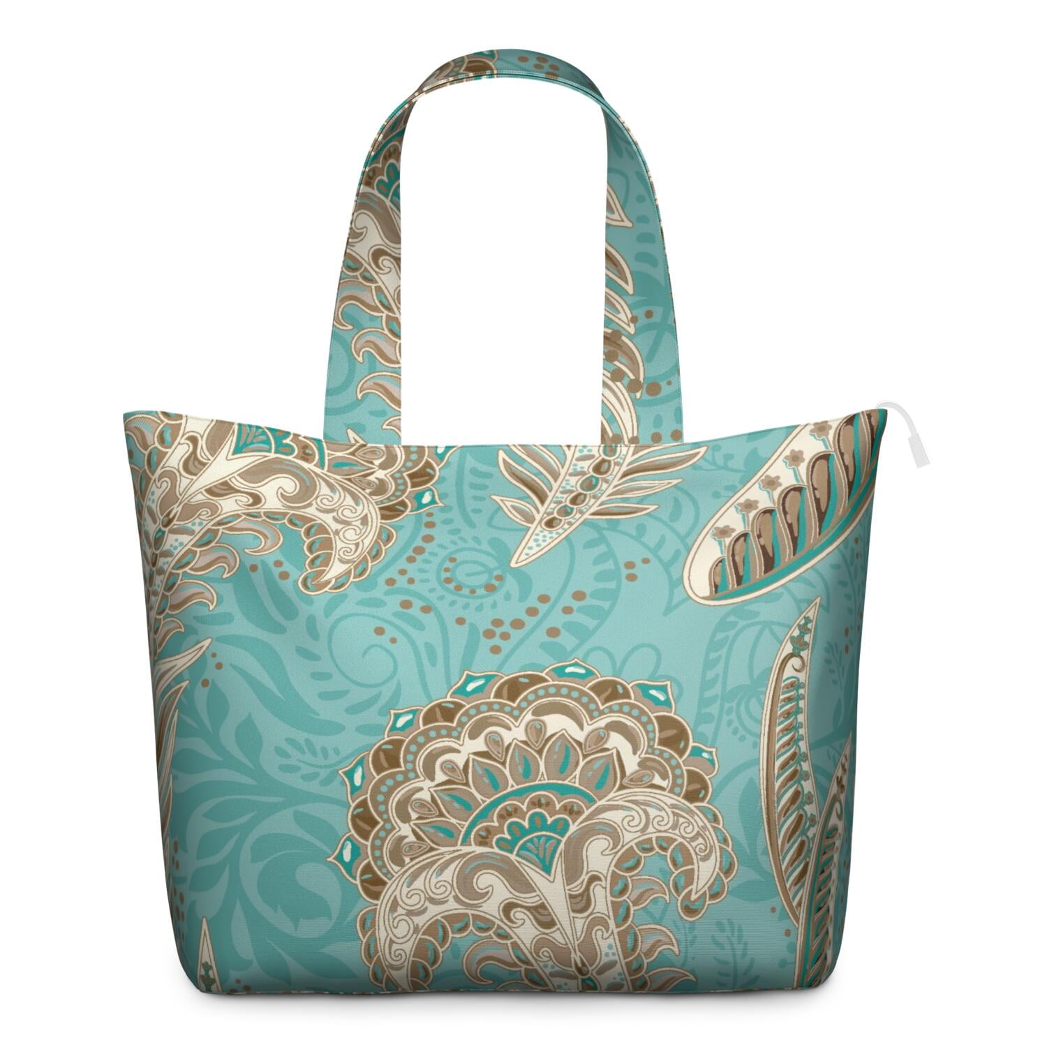 Chic Paisley Pattern Weekender Boho Vintage Travel Duffel with Artistic Floral Pattern, Ethnic ...