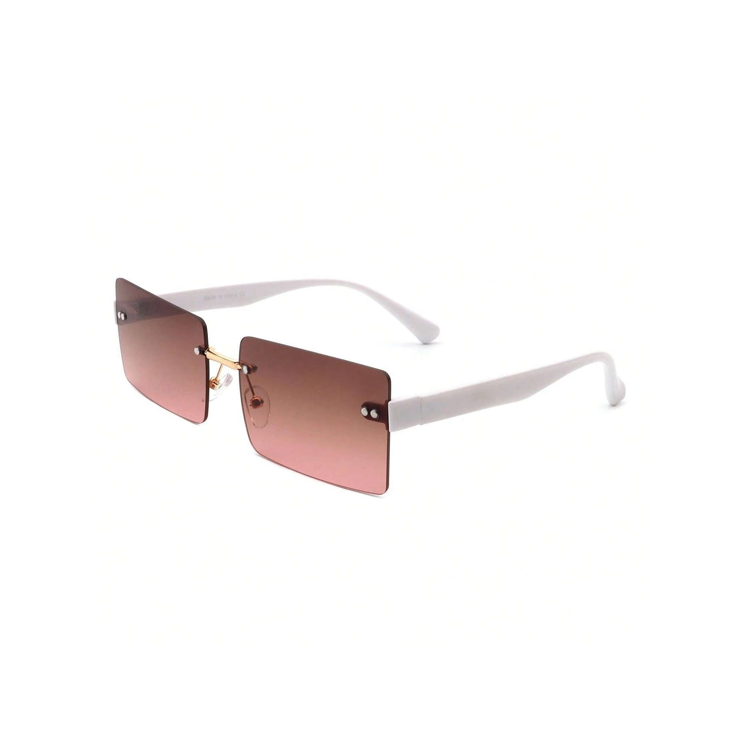 Chic Polarized Unisex Sunglasses | Minimalist Gold Frame with Dark ...
