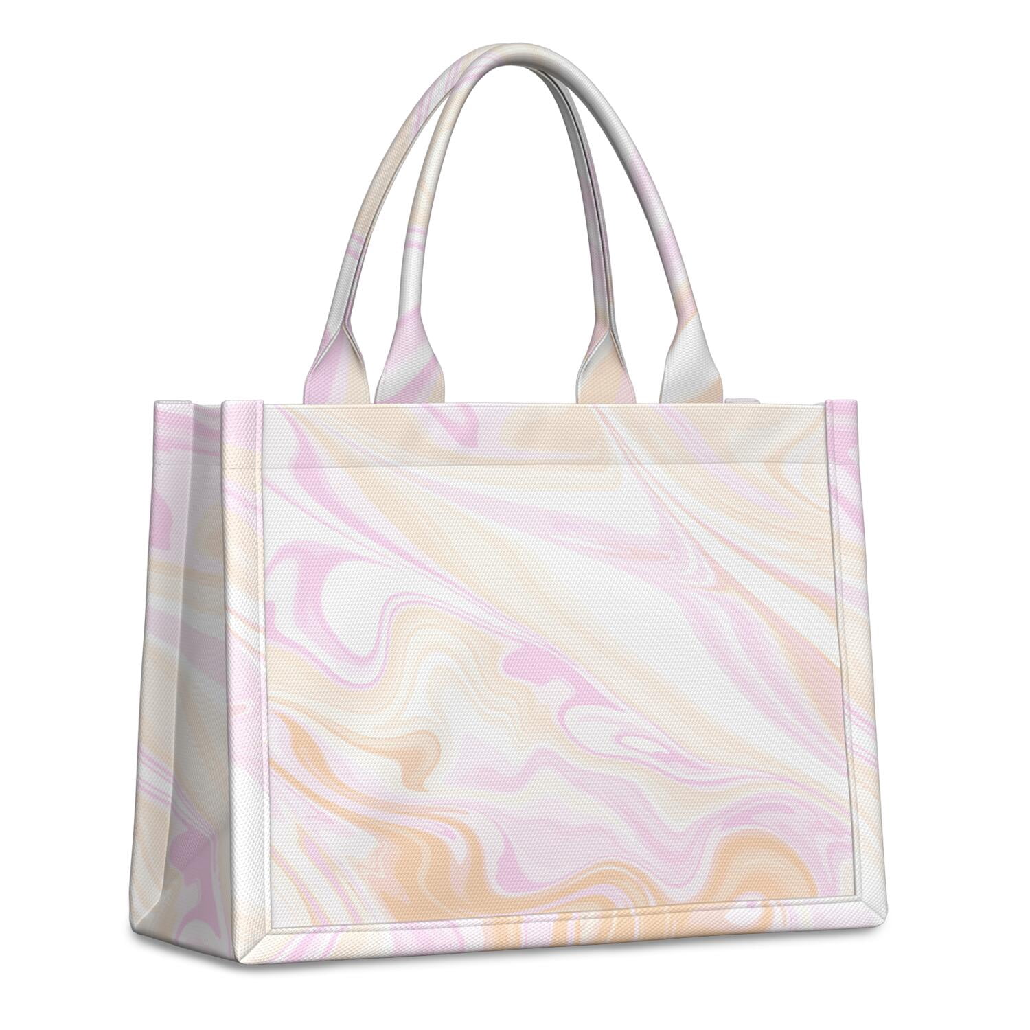 Chic Polyester Handbag with Large Capacity and Three Interior Pockets ...