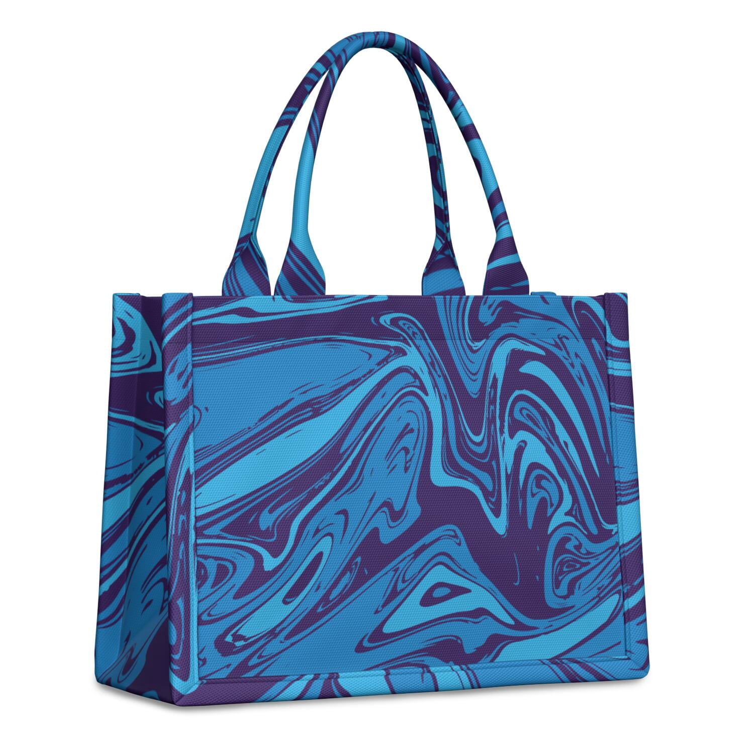Chic Polyester Handbag with Large Capacity and Three Interior Pockets ...