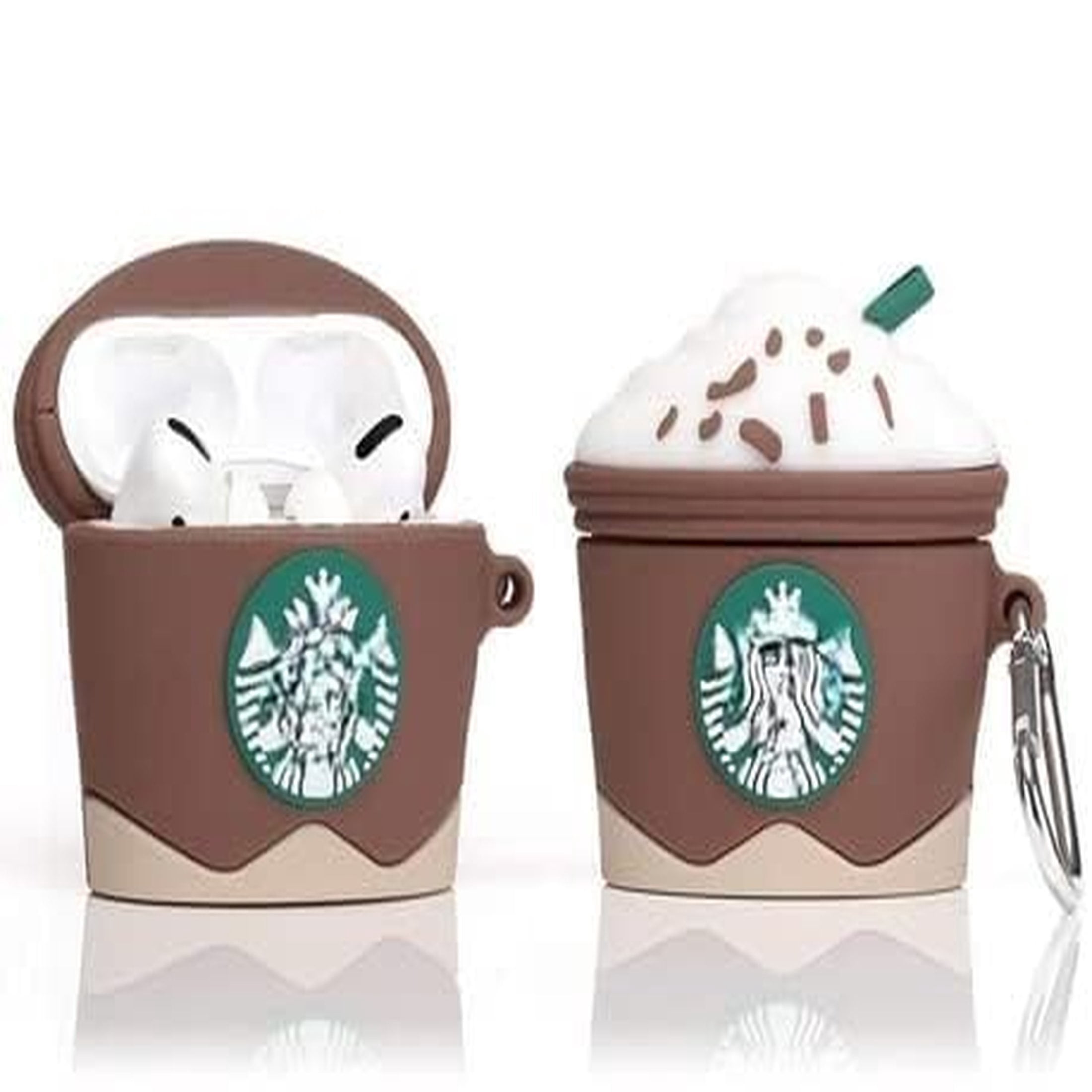 Chic Silicone Earbuds Case for AirPods Pro and Pro 2 in Brown - Walmart.com