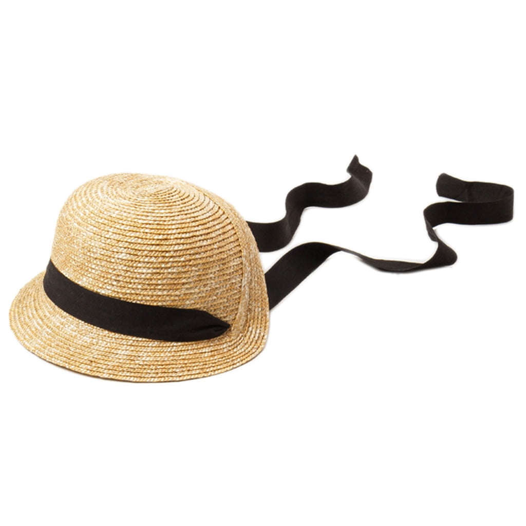 Chic Straw Hat Packable Easy to Carry Cap Reduce UV Harm Protect ...