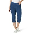Chic Classic Collection Elastic Waist Capri Pant - Walmart.com