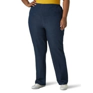 Chic Women's Easy Fit Elastic Waist Pull On Pant - Walmart.com