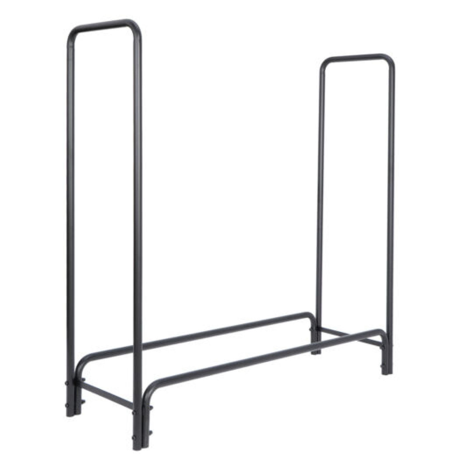 ChicCrest 4ft Firewood Log Rack Logs Storage Stand Steel Tubular Wood ...