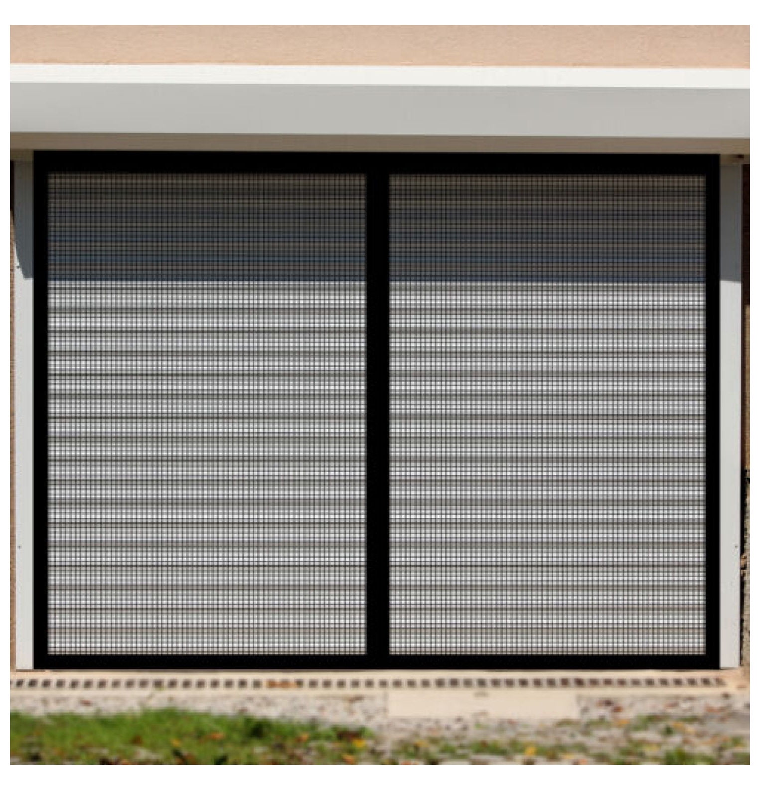 ChicCrest Garage Door Screen 10*7FT Magnetic Insects Mesh Net With ...