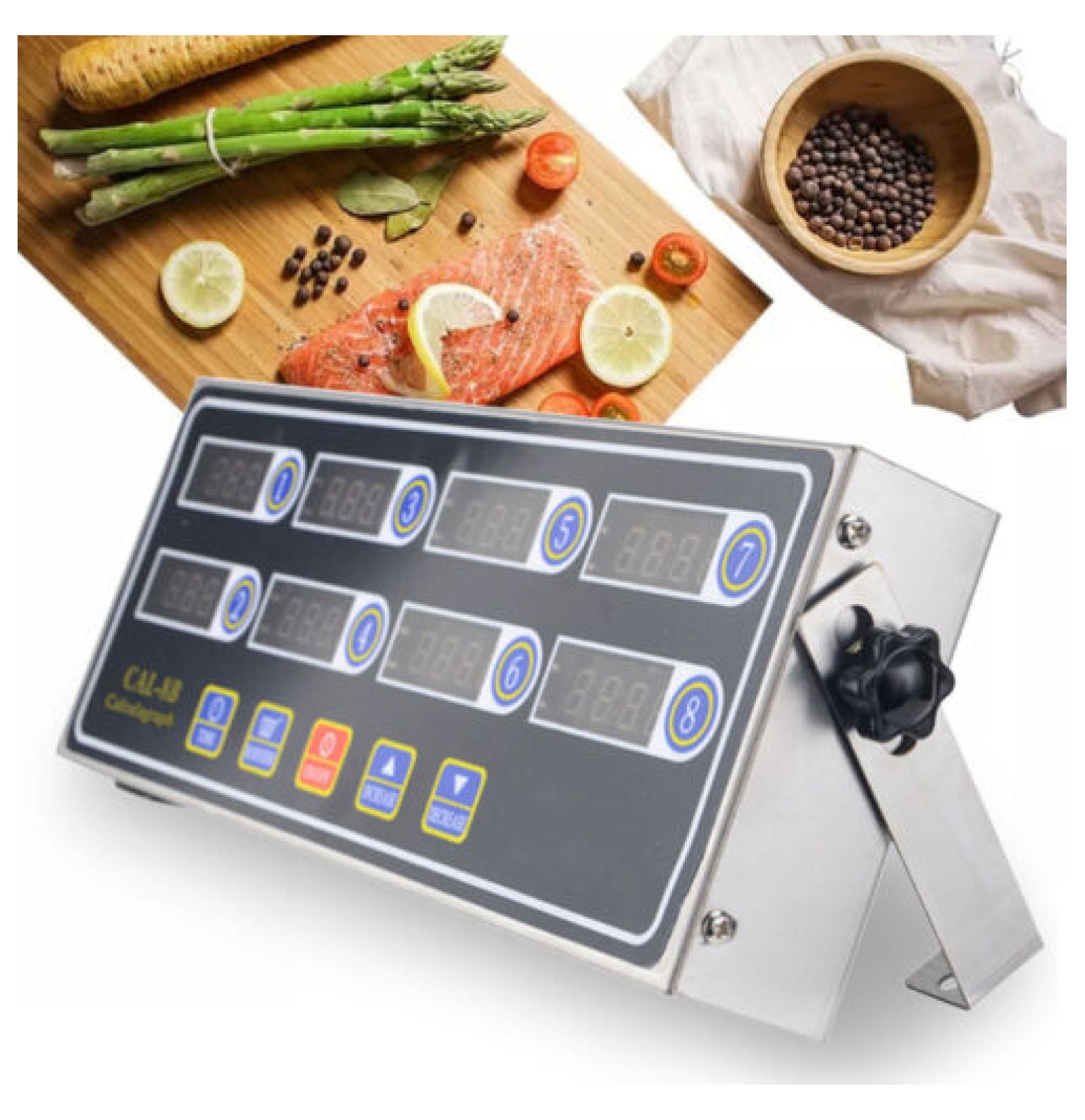 ChicCrest Kitchen Restaurant Digital Timer Cooking Calculagraph 8 ...