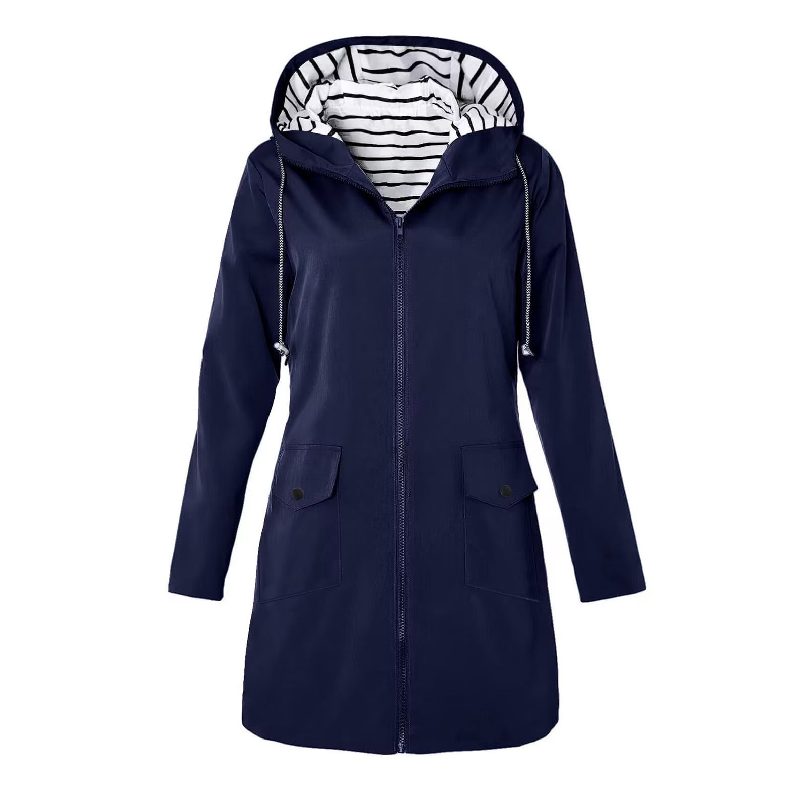 ChicHaven Rain Jackets Lightweight Hooded Raincoat Waterproof ...