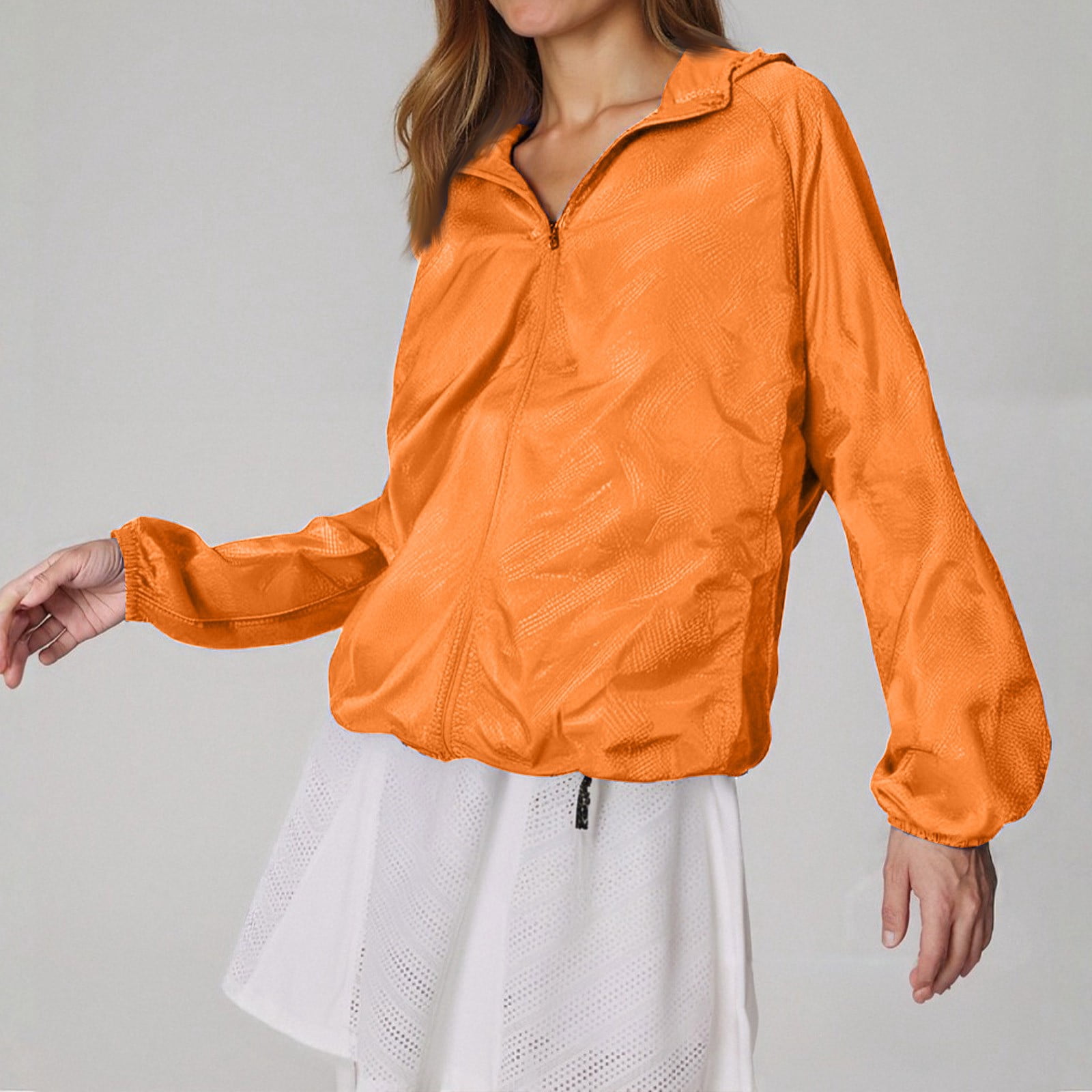 ChicHaven Womens Rain jacket with Hood Waterproof Lined Raincoat ...