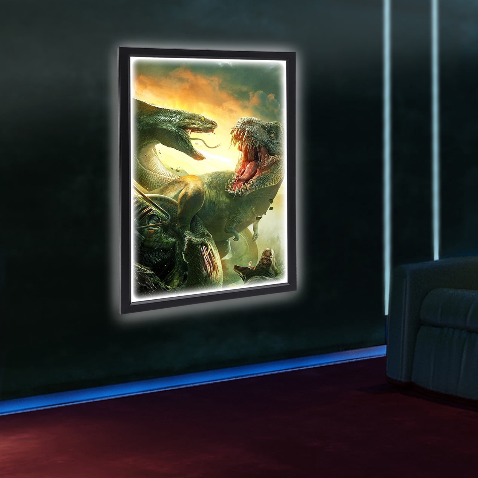 ChicHomey 24"x36" LED Movie Poster Art Picture Frame Light Box ...