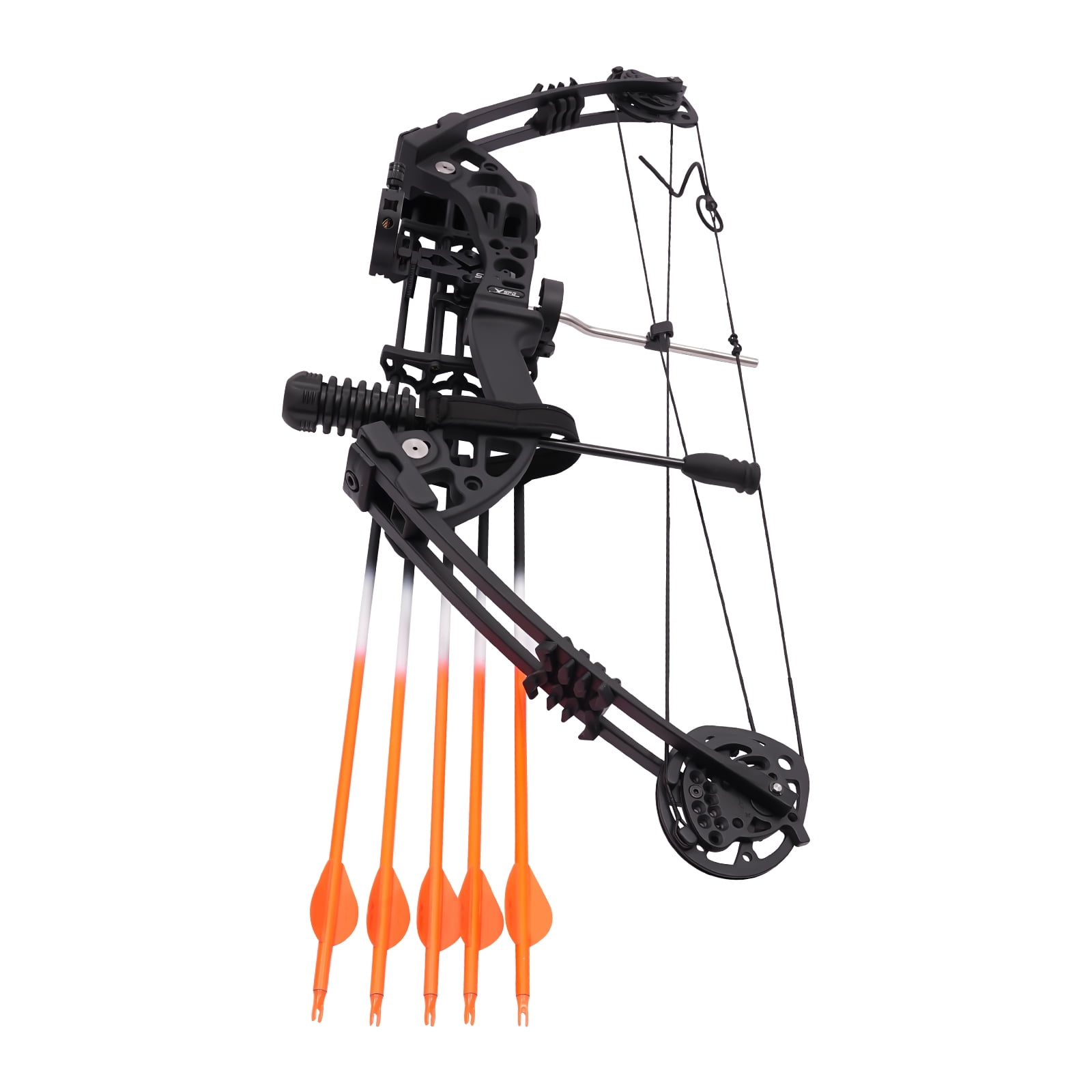 ChicHomey 11 Gears Compound Bow Right Hand Sports Target Hunting Practice Arrows Archery ...
