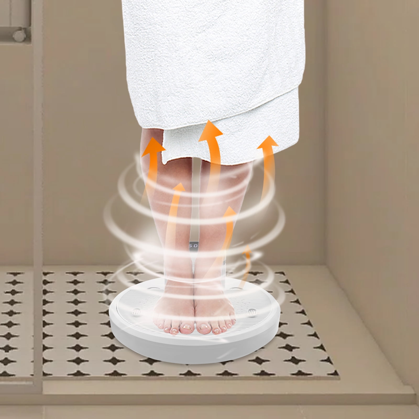 ChicHomey 1400W Body Heater Blow Dryer,4 Speeds & Cold/Warm Air,Full ...