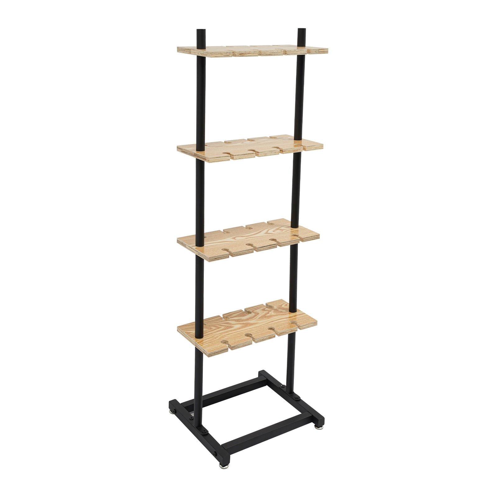 ChicHomey 4 Tiered Party Champagne Rack Wooden Champagne Display Stand ...