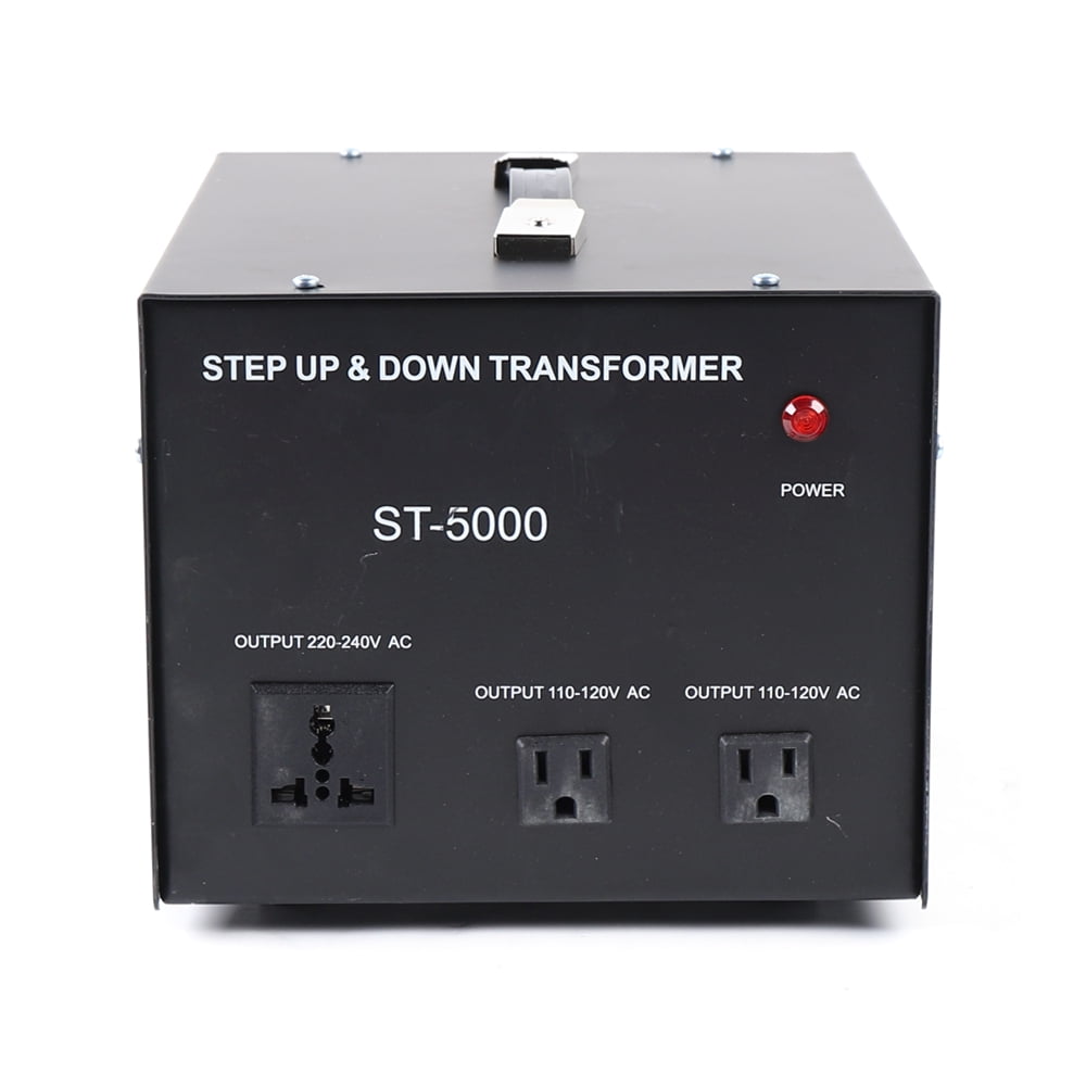 ChicHomey 5000W Step Up/Down Voltage Converter Transformer, Selectable ...