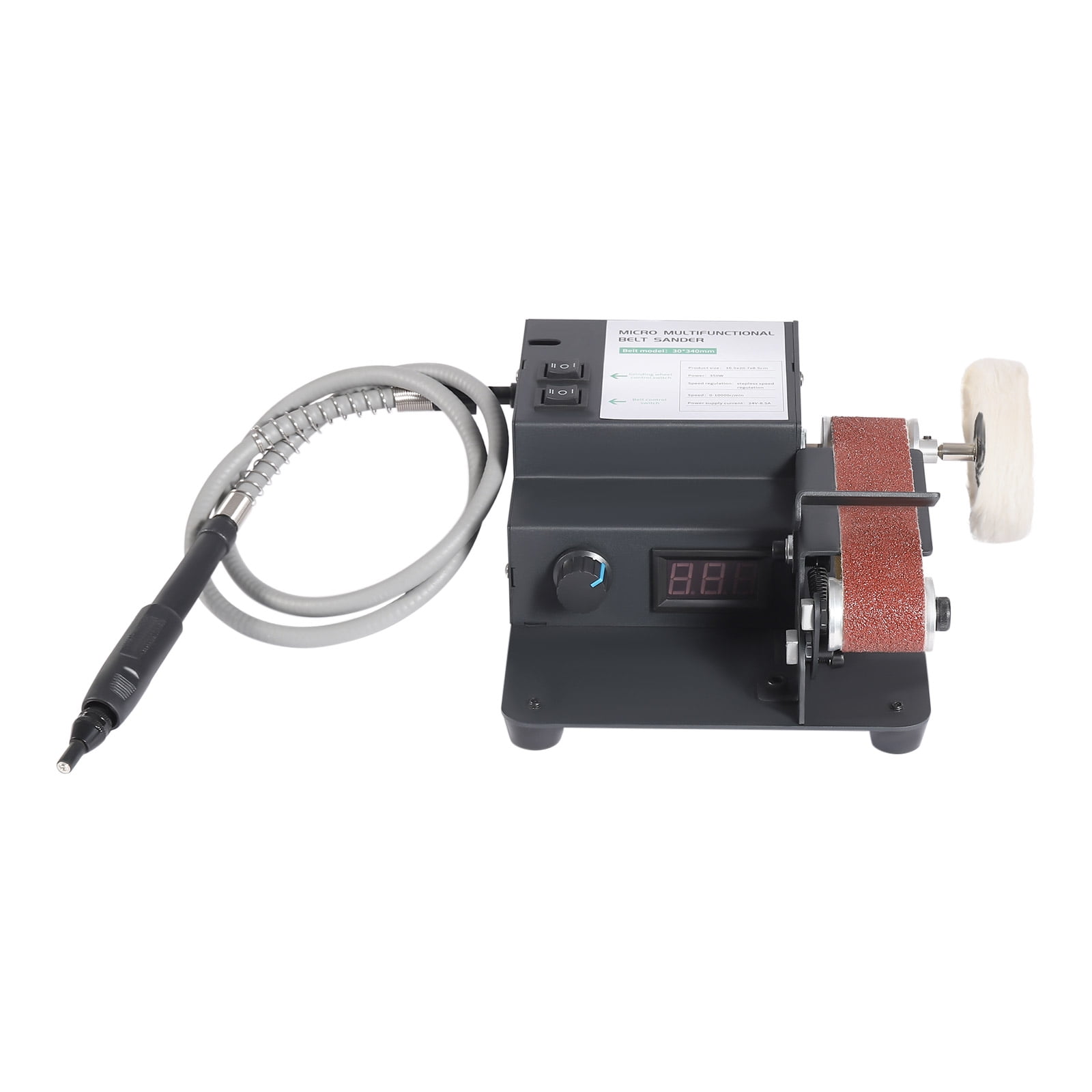 ChicHomey Electric Belt Sander with 350W Power, Variable Speed (400 ...