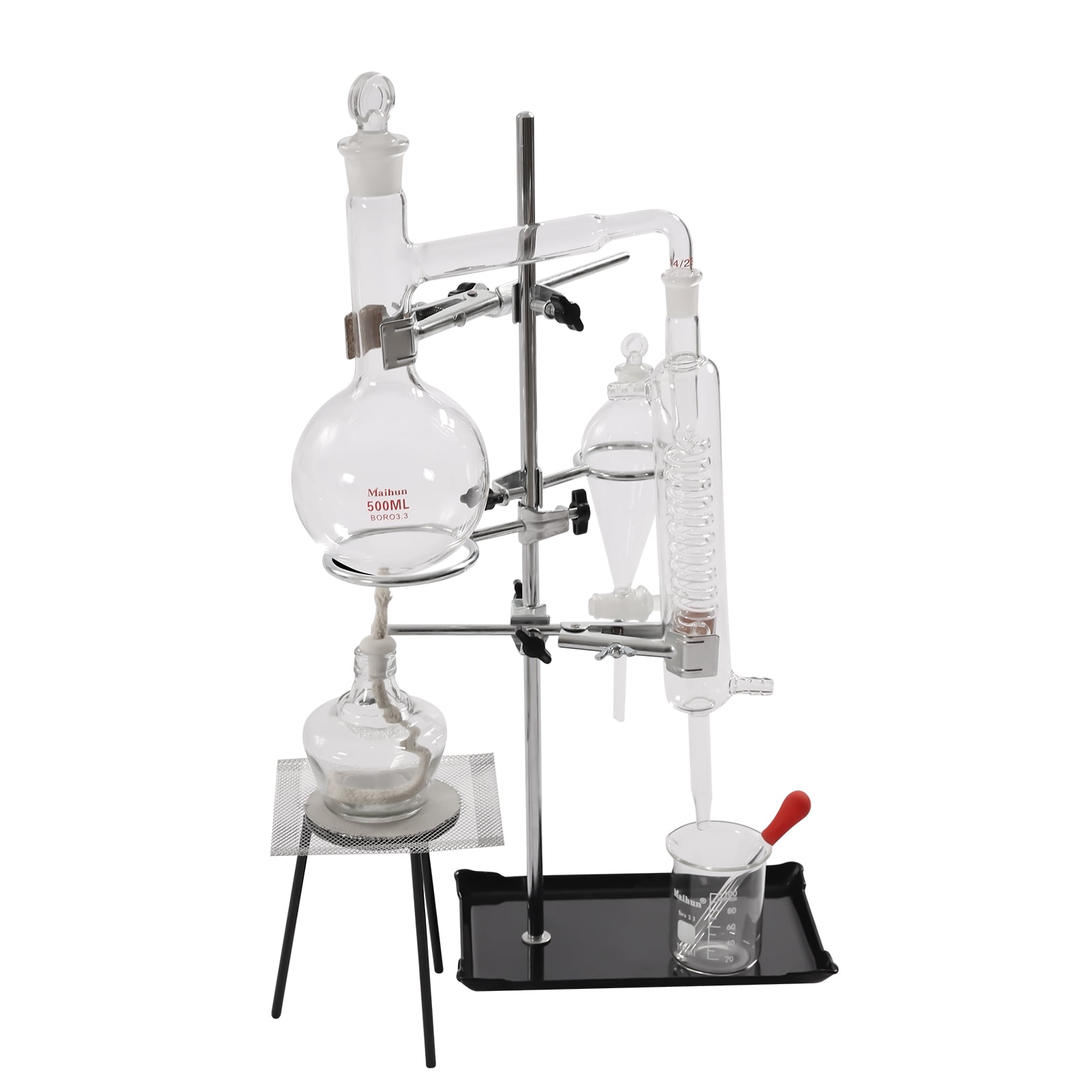 ChicHomey Extraction Apparatus Kit, Durable High Borosilicate Glass ...