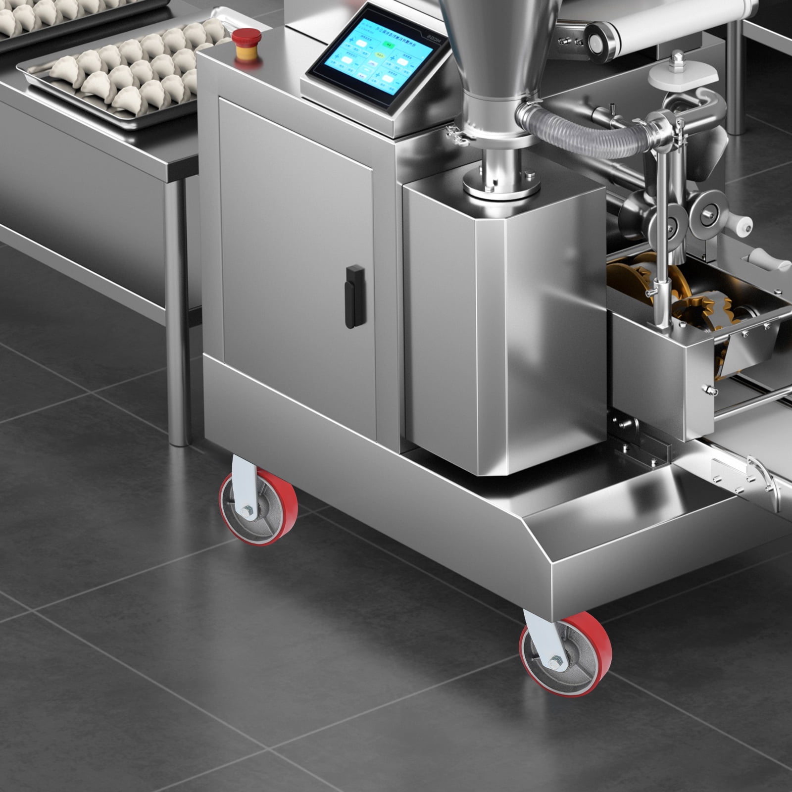 ChicHomey Industrial 6 Inch Casters, 771.62 lbs Load Capacity, PU ...