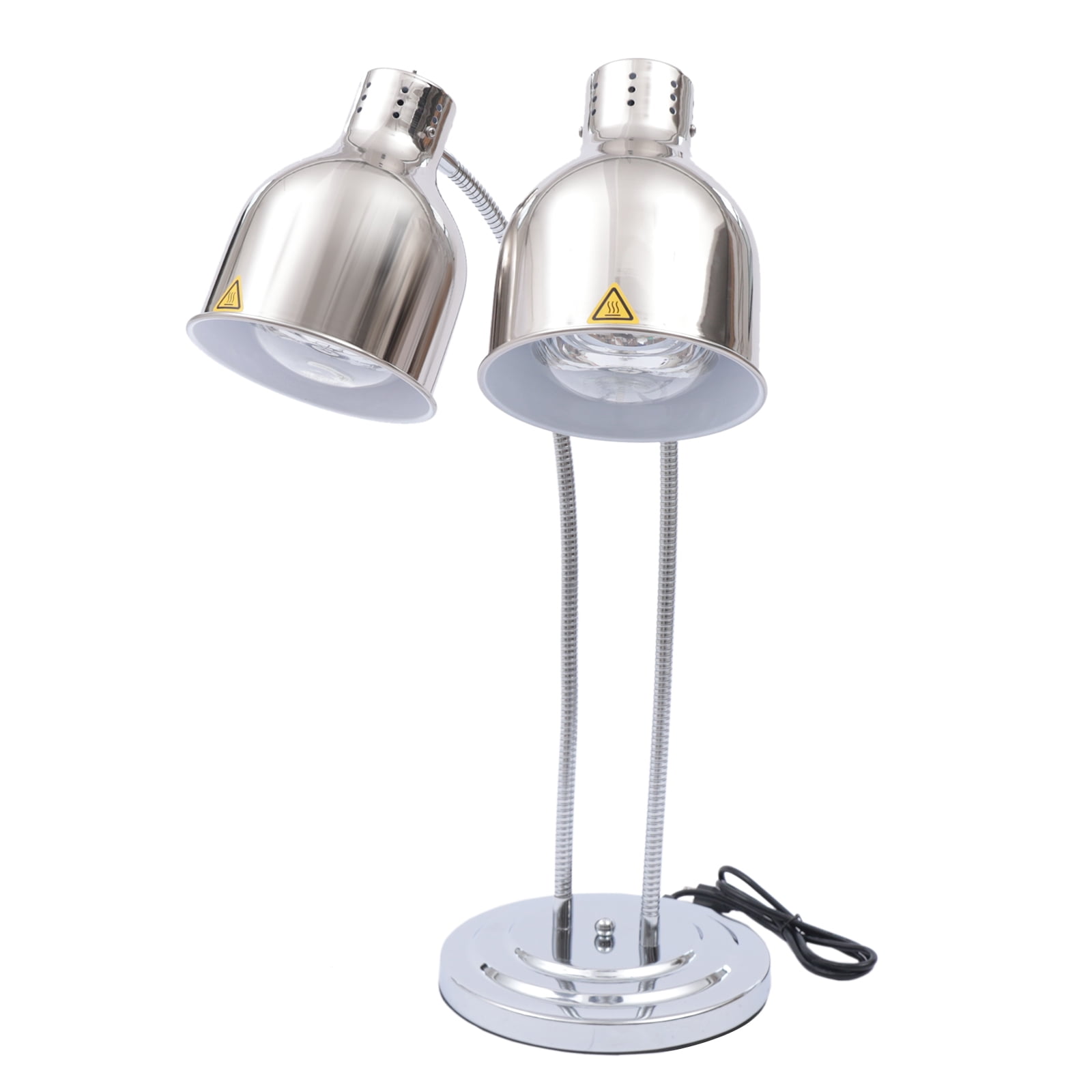 ChicHomey New Commercial Heat Lamp Food Warmer Stand 2 Bulbs french ...