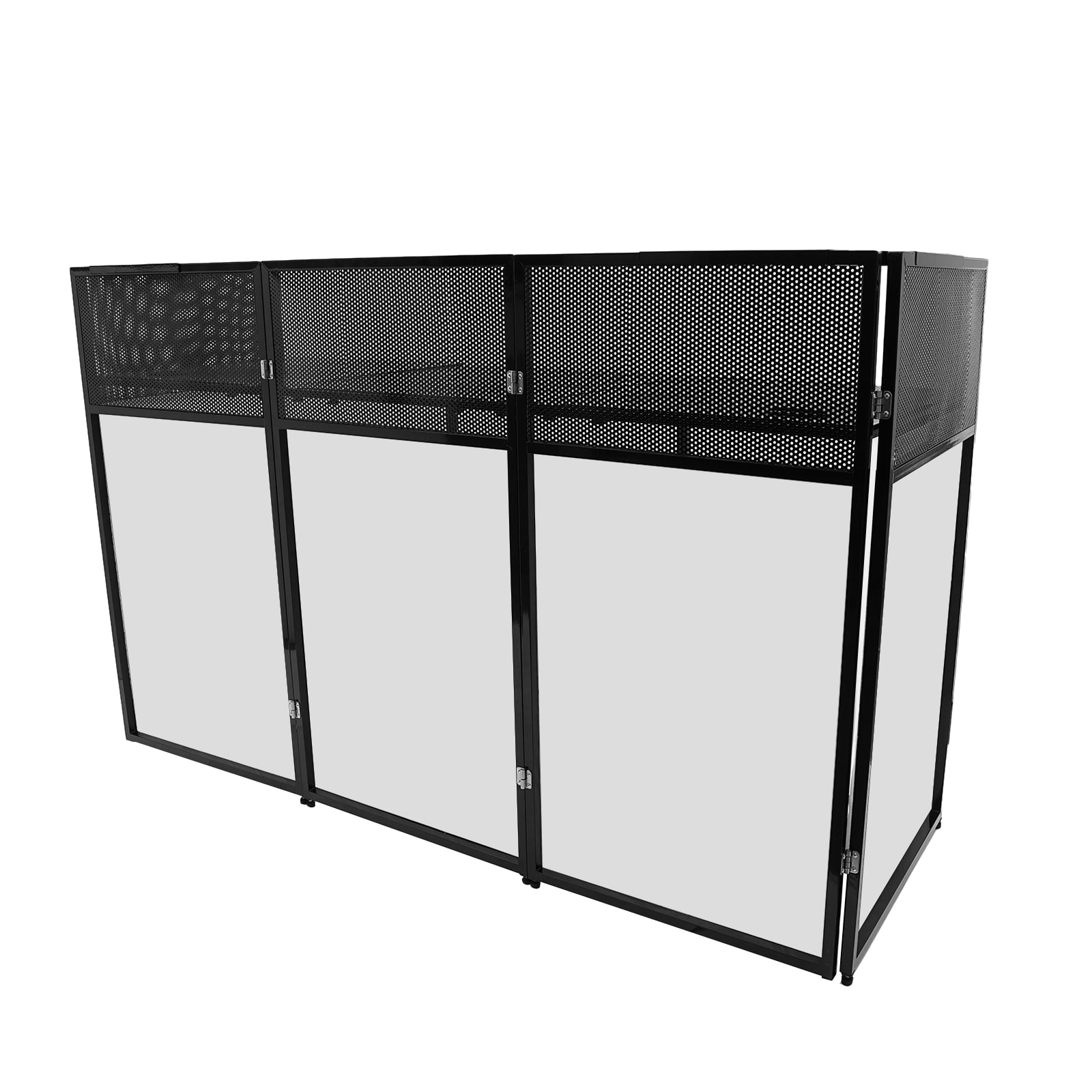 ChicHomey Portable DJ Event Facade with Non-Slip Feet and Adjustable ...