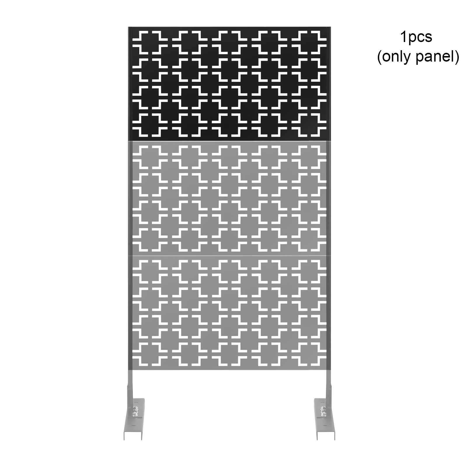 ChicHomey Privacy Screen Panels, 23.6*46 Inches Modern Hollow ...