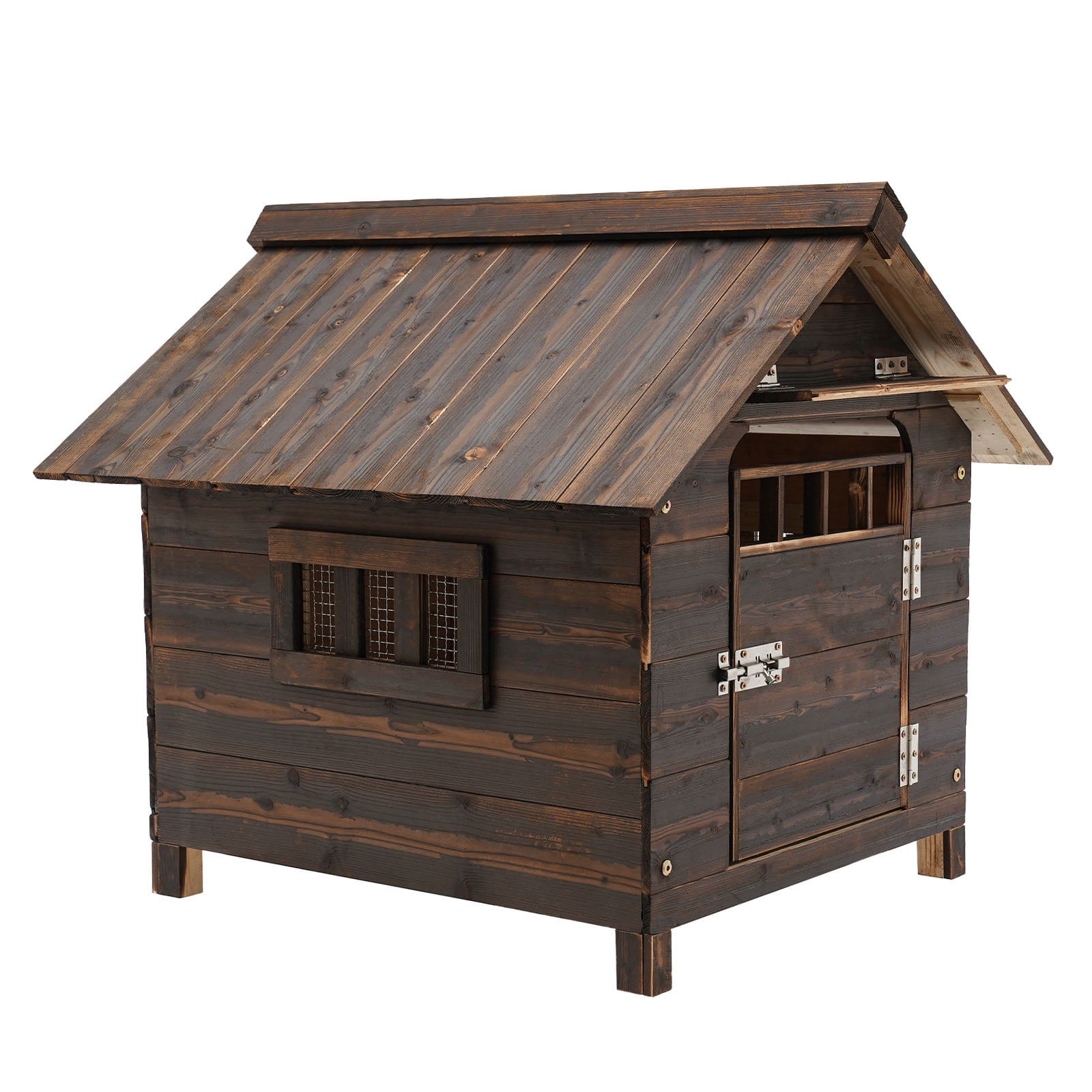 ChicHomey Raised Bottom Dog House, Mortise and Tenon Construction ...