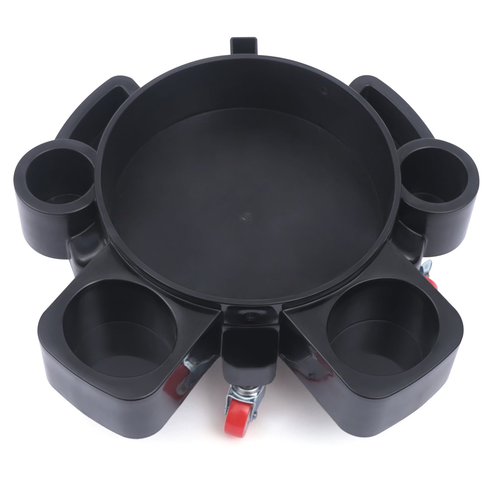 ChicHomey Rolling Car Wash Dolly Cart Detailing Cleaning Kits Holder ...