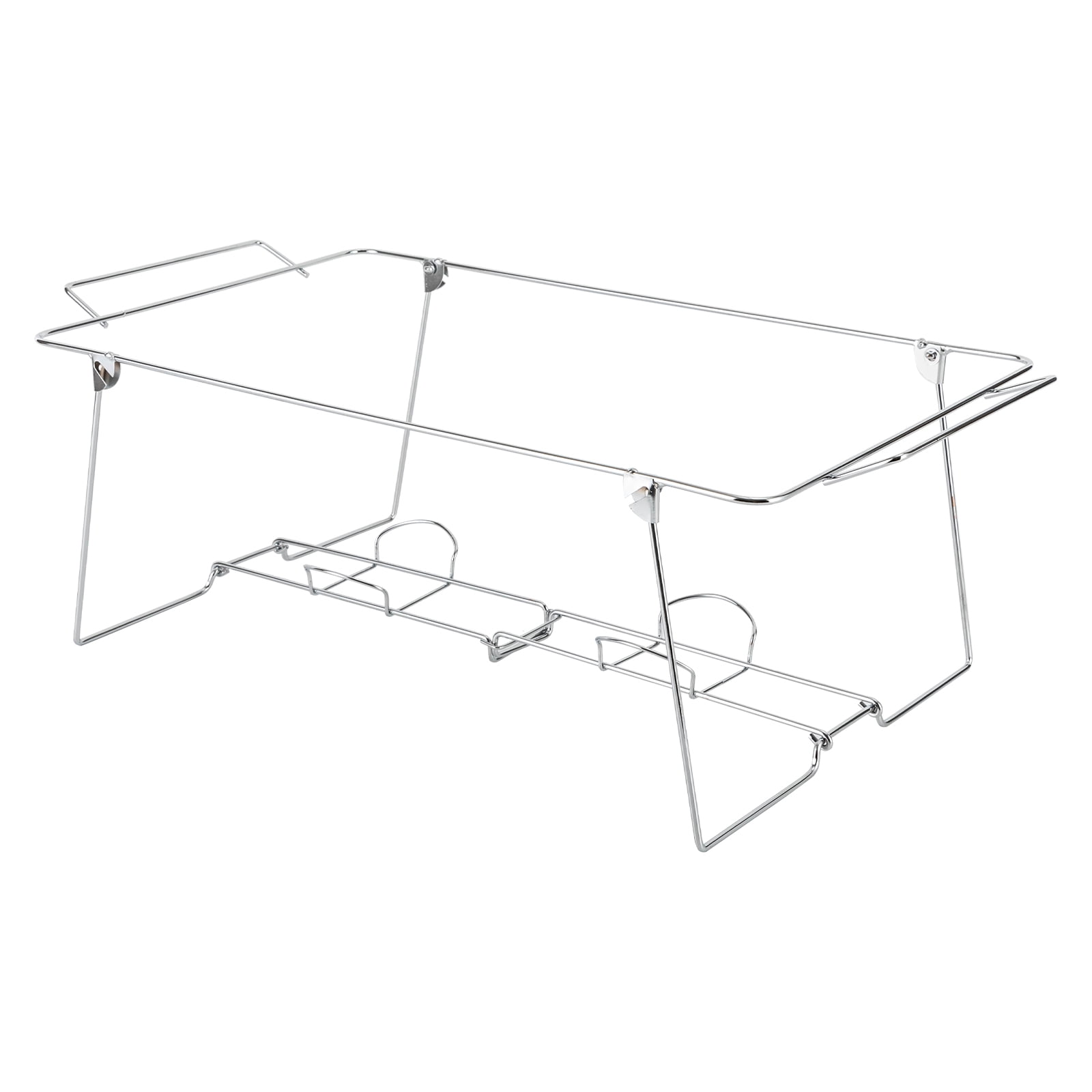 ChicHomey Sturdy Chafing Wire Rack with Chrome Plating, Foldable for ...