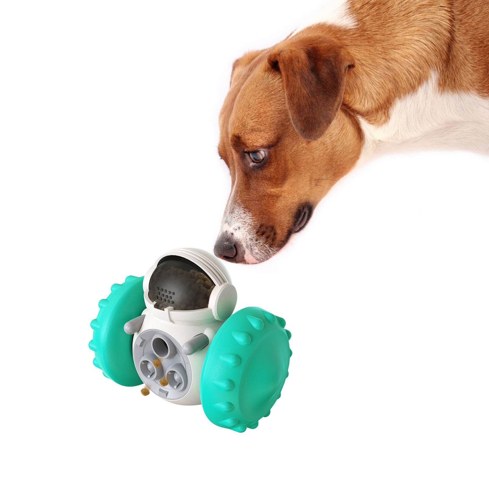 ChicHomey Treat Dispensing Toys Pet Slow Feeder Interactive Pet Toy ...